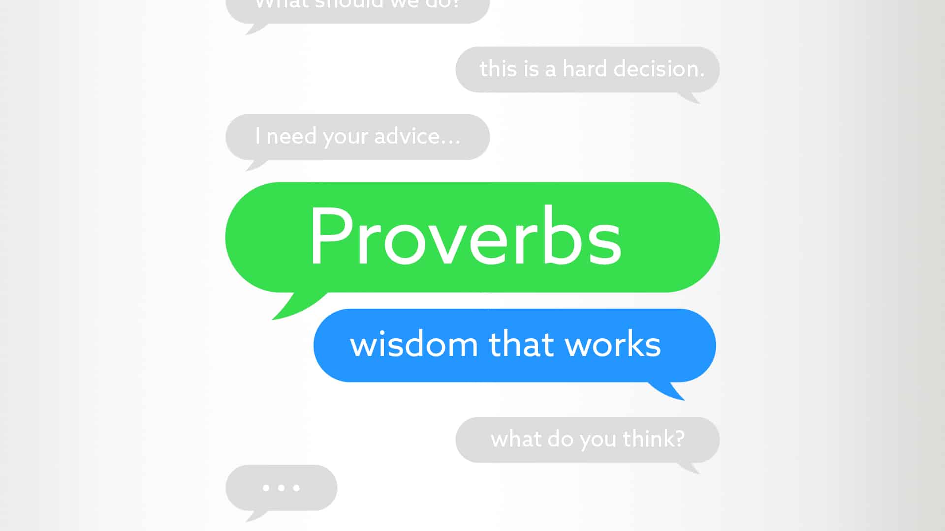 Social Graphics: Proverbs - Wisdom that Works - Church Visuals
