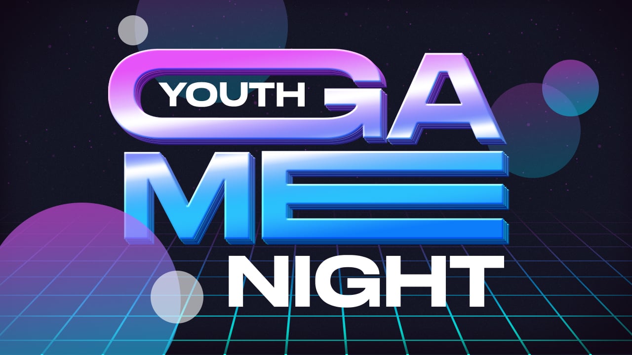 Graphics: Youth Game Night - Church Visuals