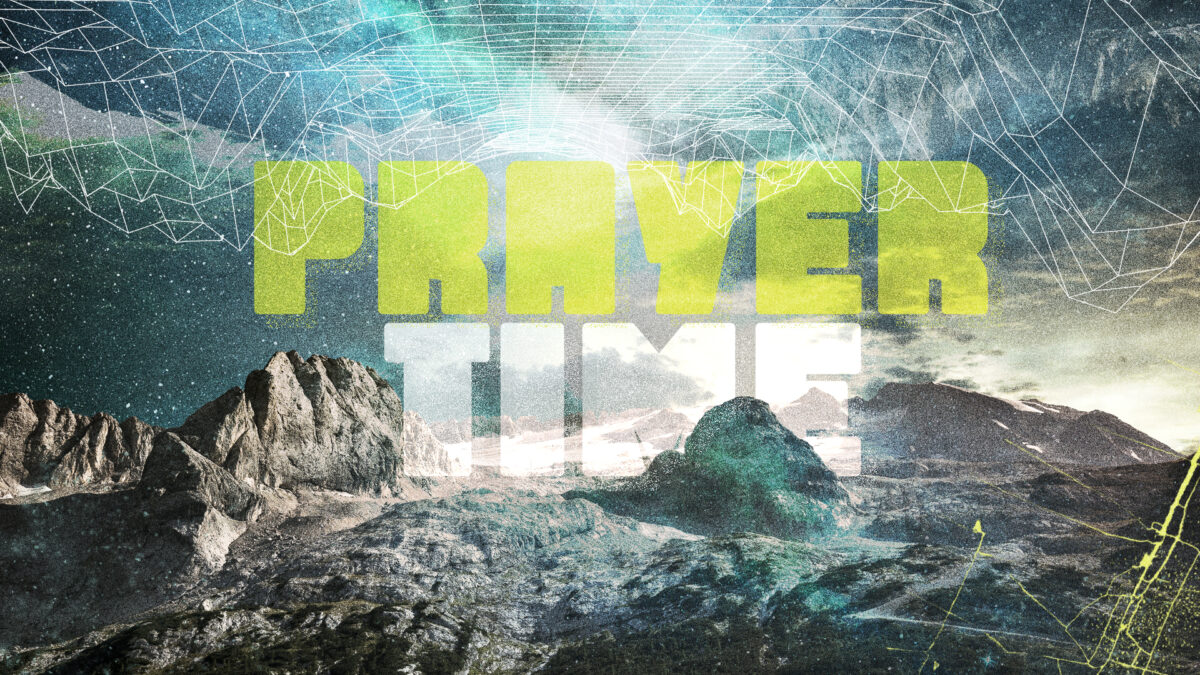 Ministry Graphics: Prayer Time - Church Visuals