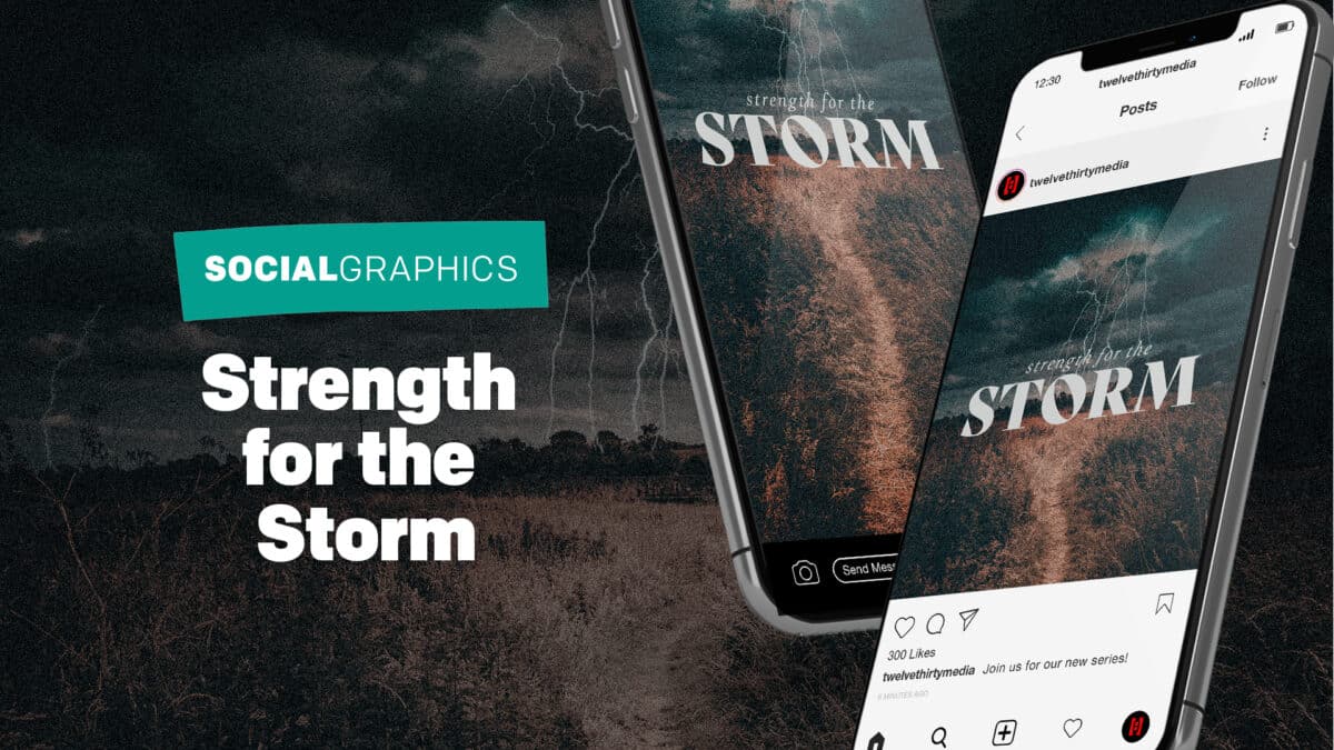 Strength For The Storm - Church Visuals