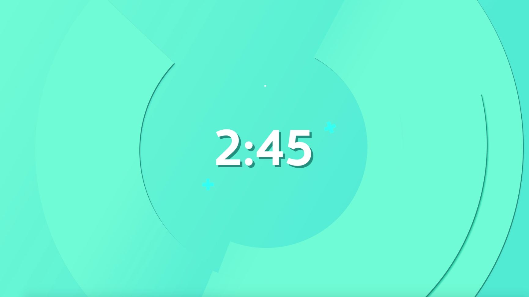 Countdown: Minimal Circle Countdown - Church Visuals