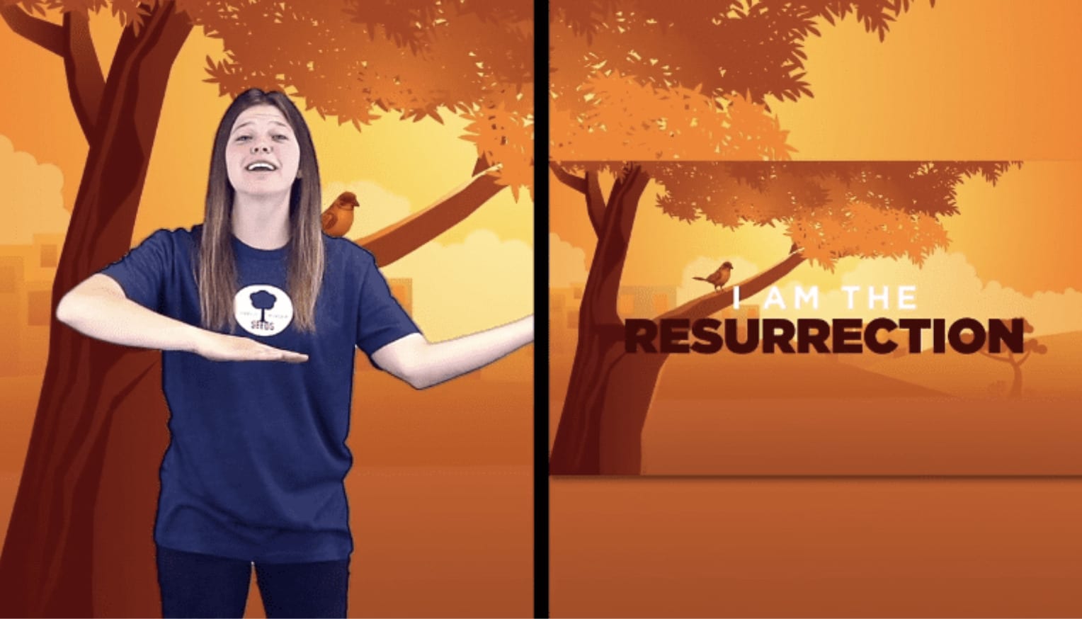 Worship Video: The Resurrection: Hand Motions - Church Visuals