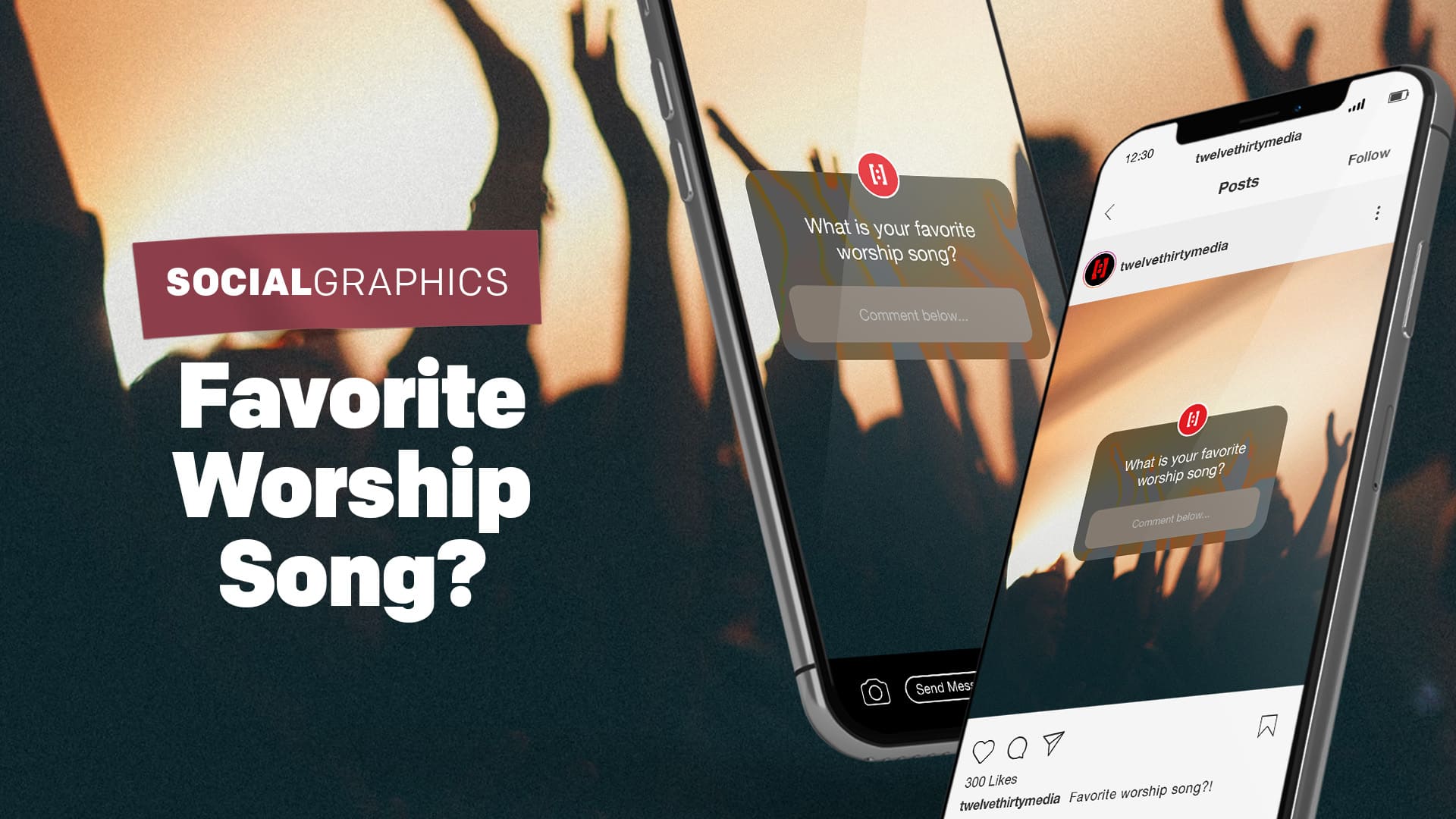 Social Media: Favorite Worship Song - Church Visuals