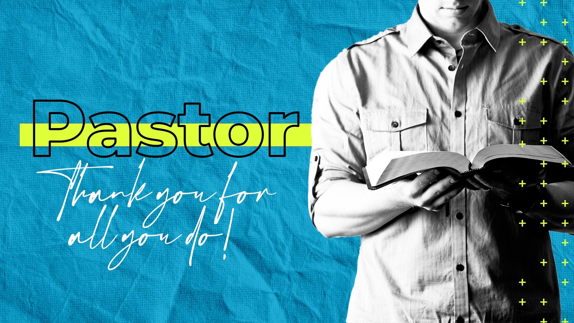 Ministry Graphics: Pastor Appreciation Month - Church Visuals