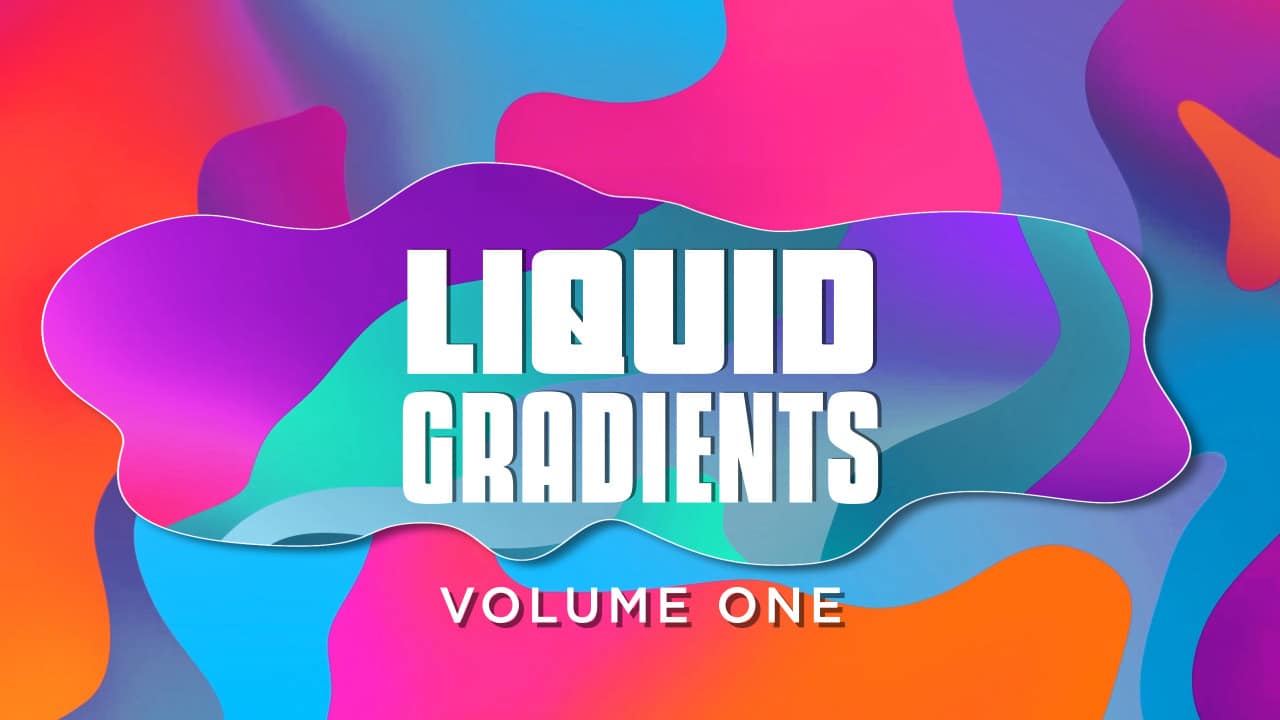 Motion Graphics: Liquid Gradients: Volume One - Church Visuals