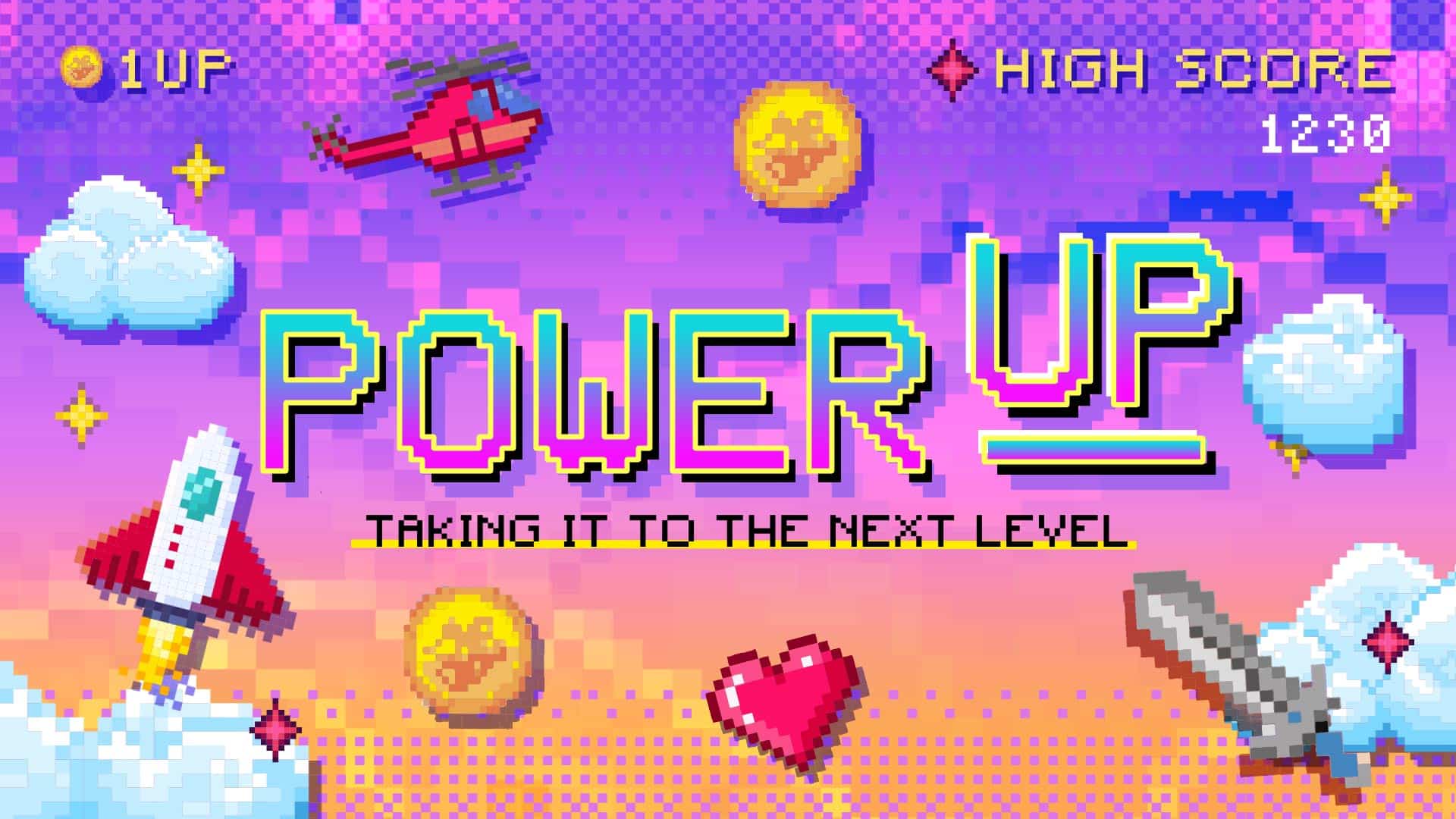 Motion Graphics: Power Up - Church Visuals