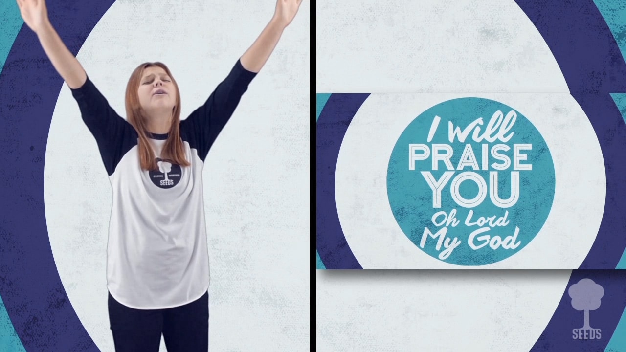 Worship Video: Undivided Heart: Hand Motions - Church Visuals