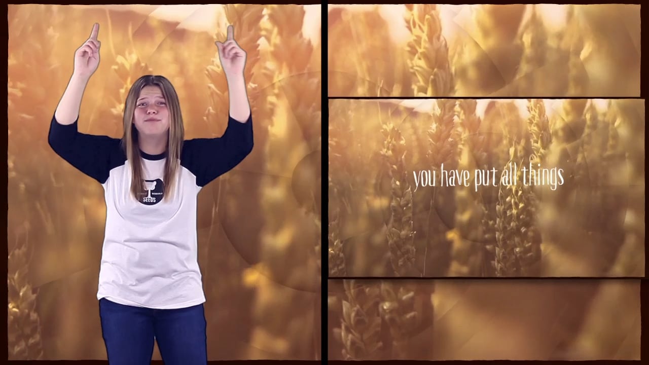 Worship Video: Dominion: Hand Motions - Church Visuals