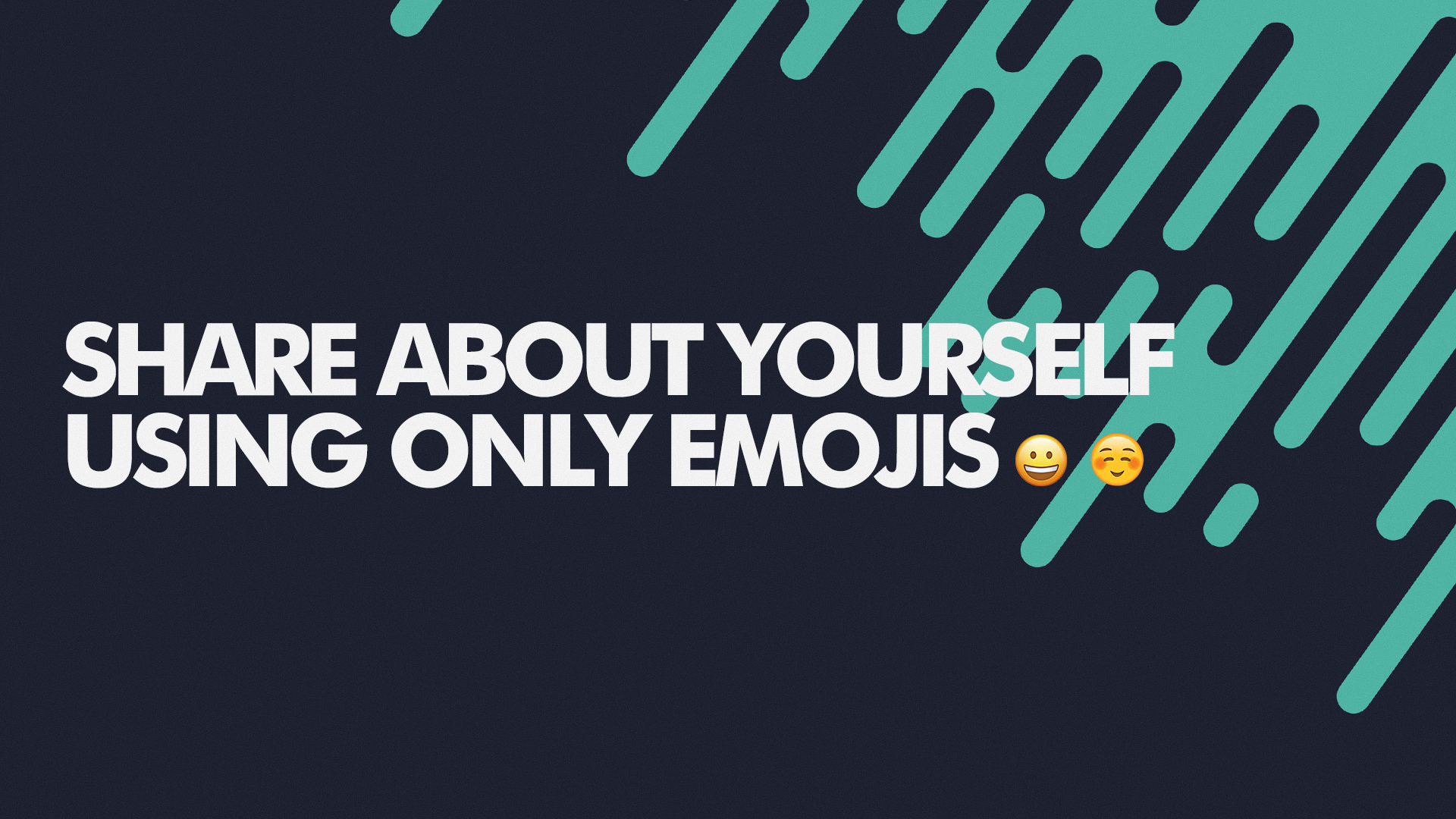 Social Media: Share Only Using Emojis - Church Visuals