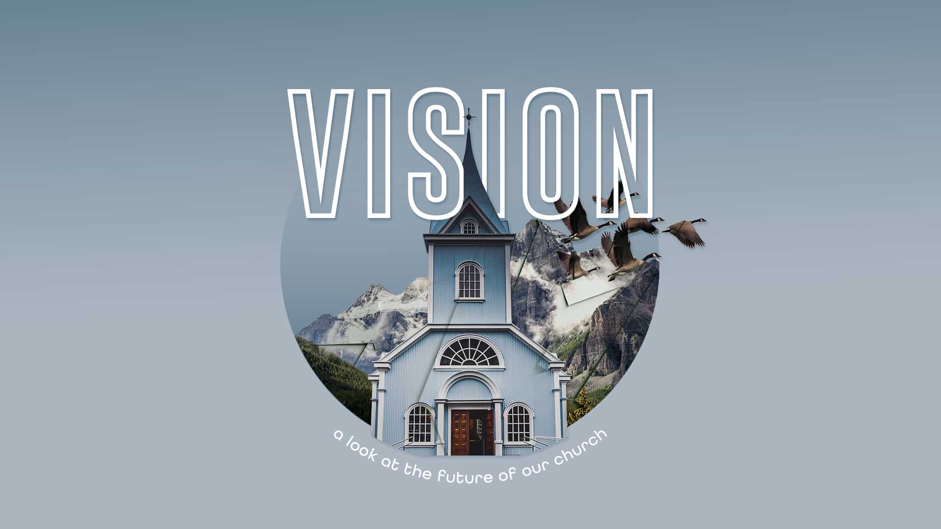Sermon Bumper: Vision - A Look at The Future Of The Church - Church Visuals