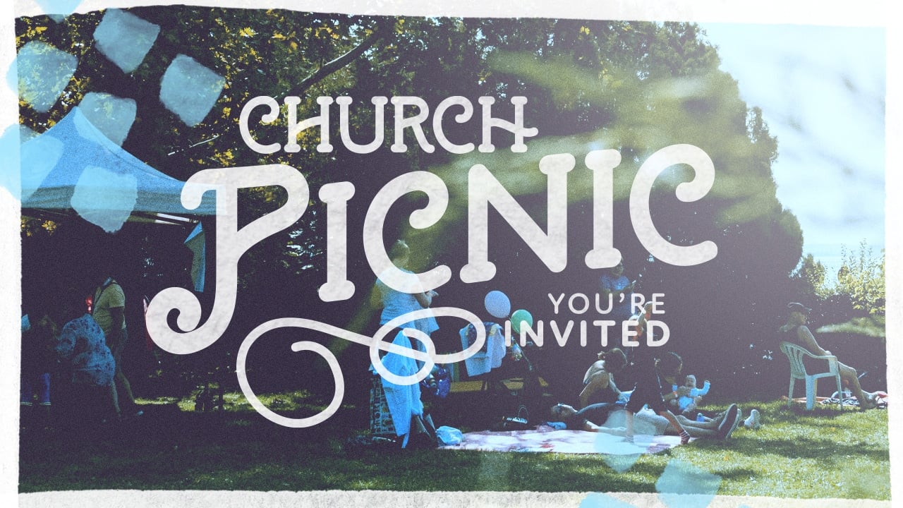 Ministry Graphics: Church Picnic - Church Visuals