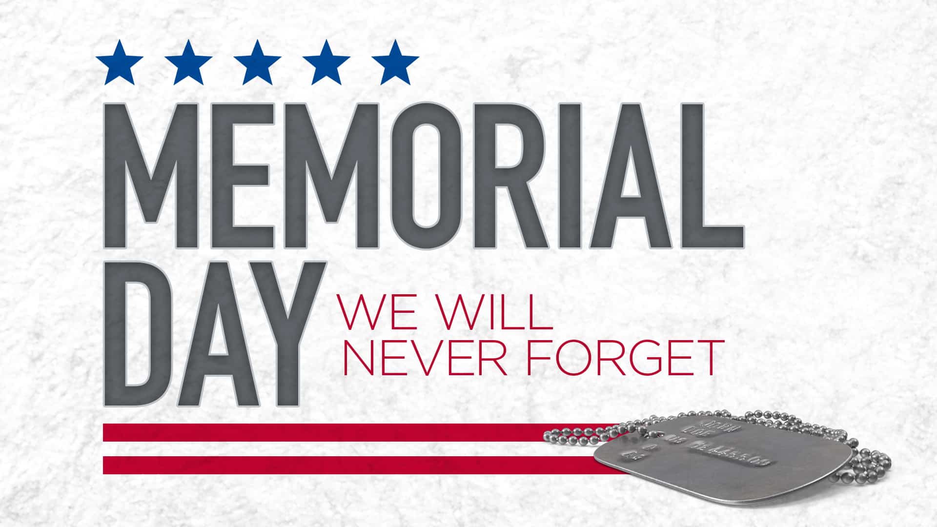 Ministry Graphics: Memorial Day - Thankful for Freedom - Church Visuals