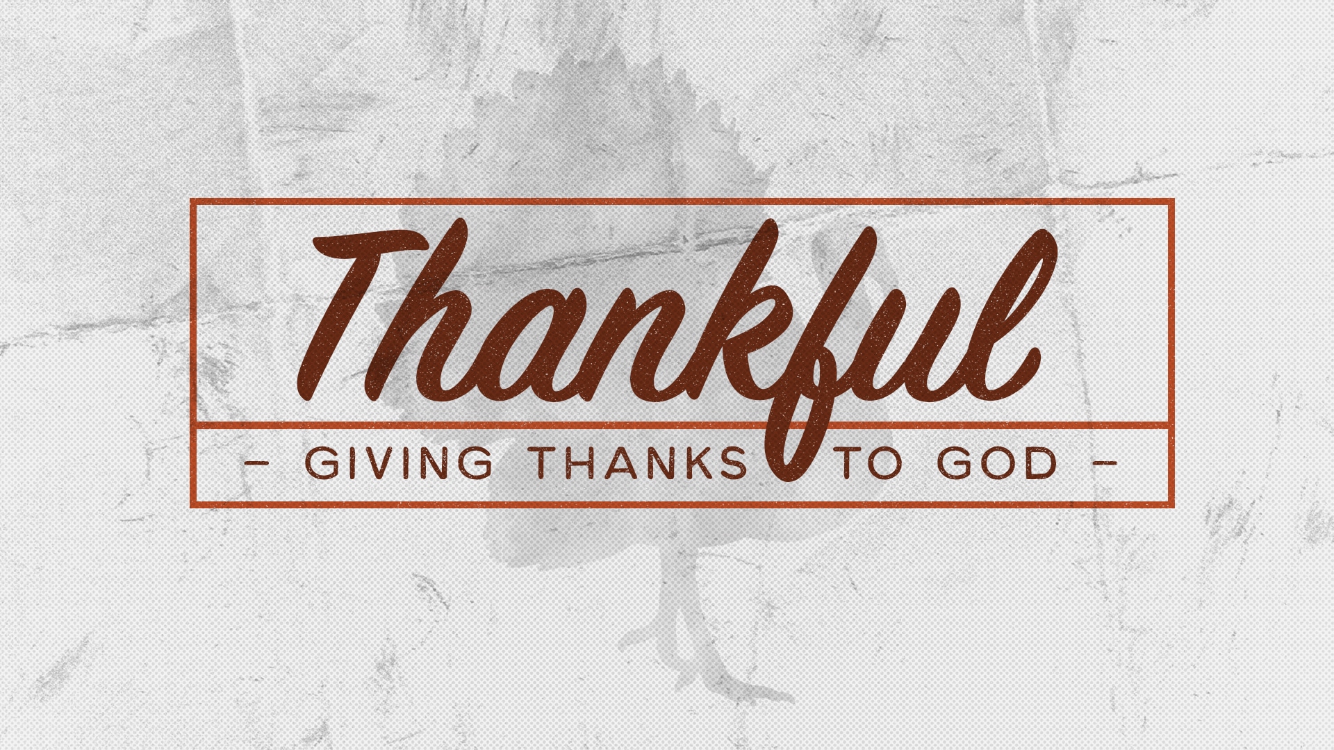 Ministry Graphics: Thankful - Church Visuals