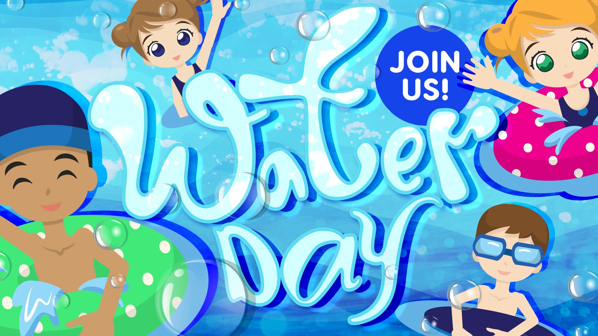 Ministry Graphics: Water Day - Church Visuals
