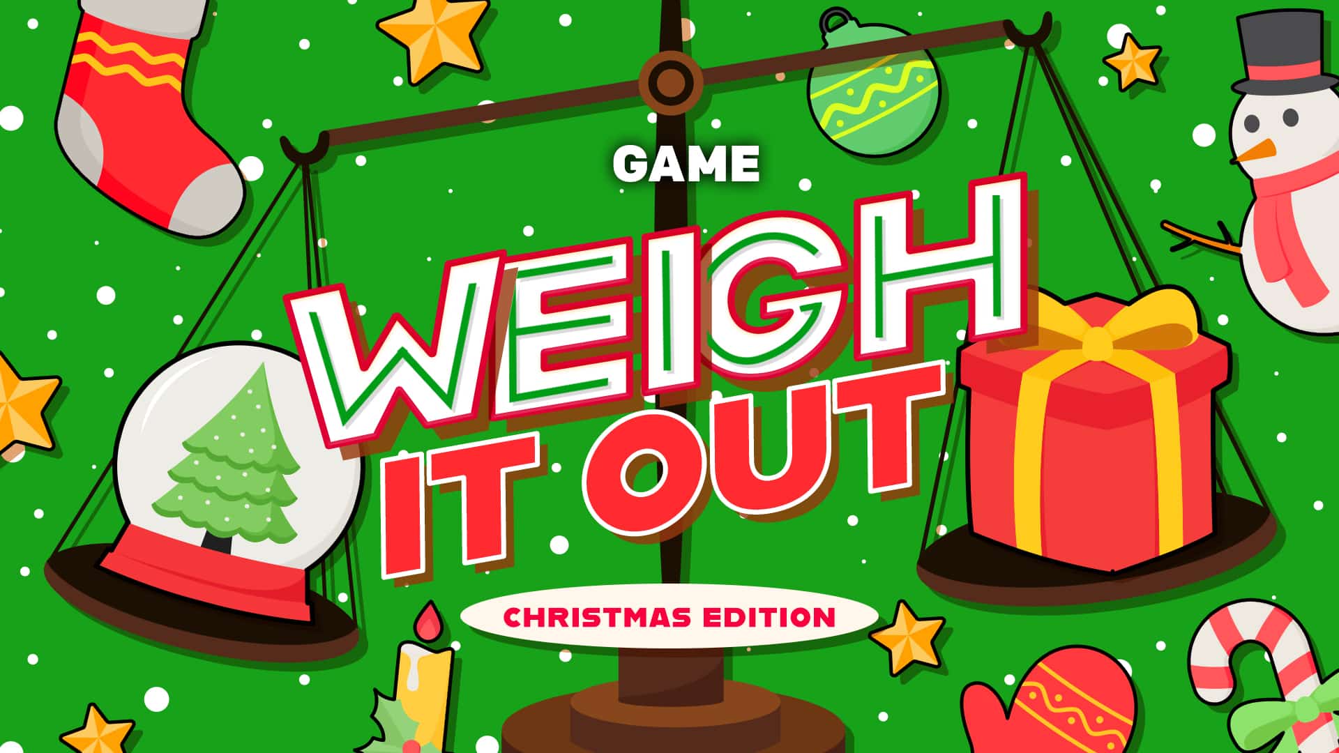 Game: Weigh It Out - Christmas Edition Game - Church Visuals