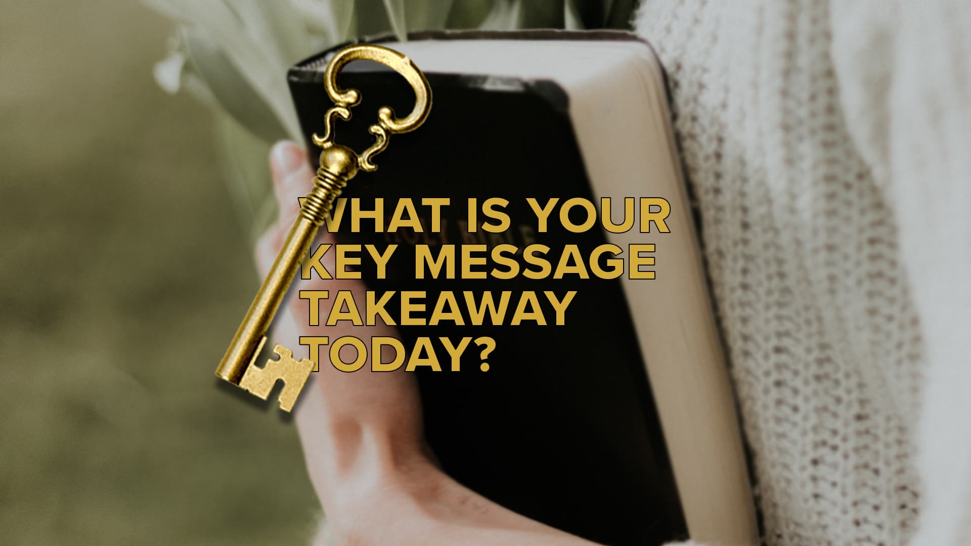 Social Graphics: What Is Your Key Message Takeaway? - Church Visuals