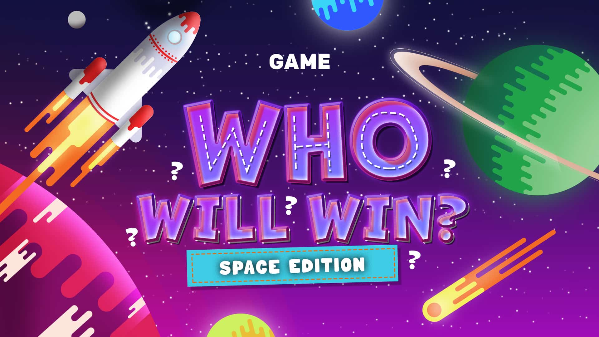 Game: Who Will Win? Space Edition Game - Church Visuals