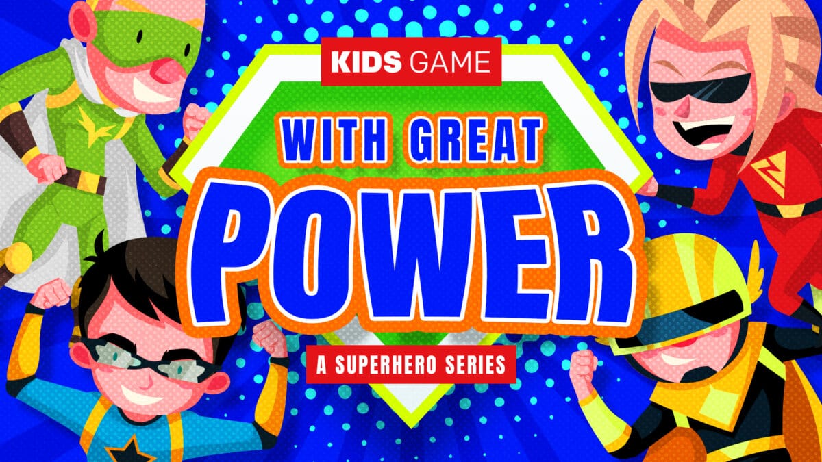 Game: With Great Power Game - Church Visuals