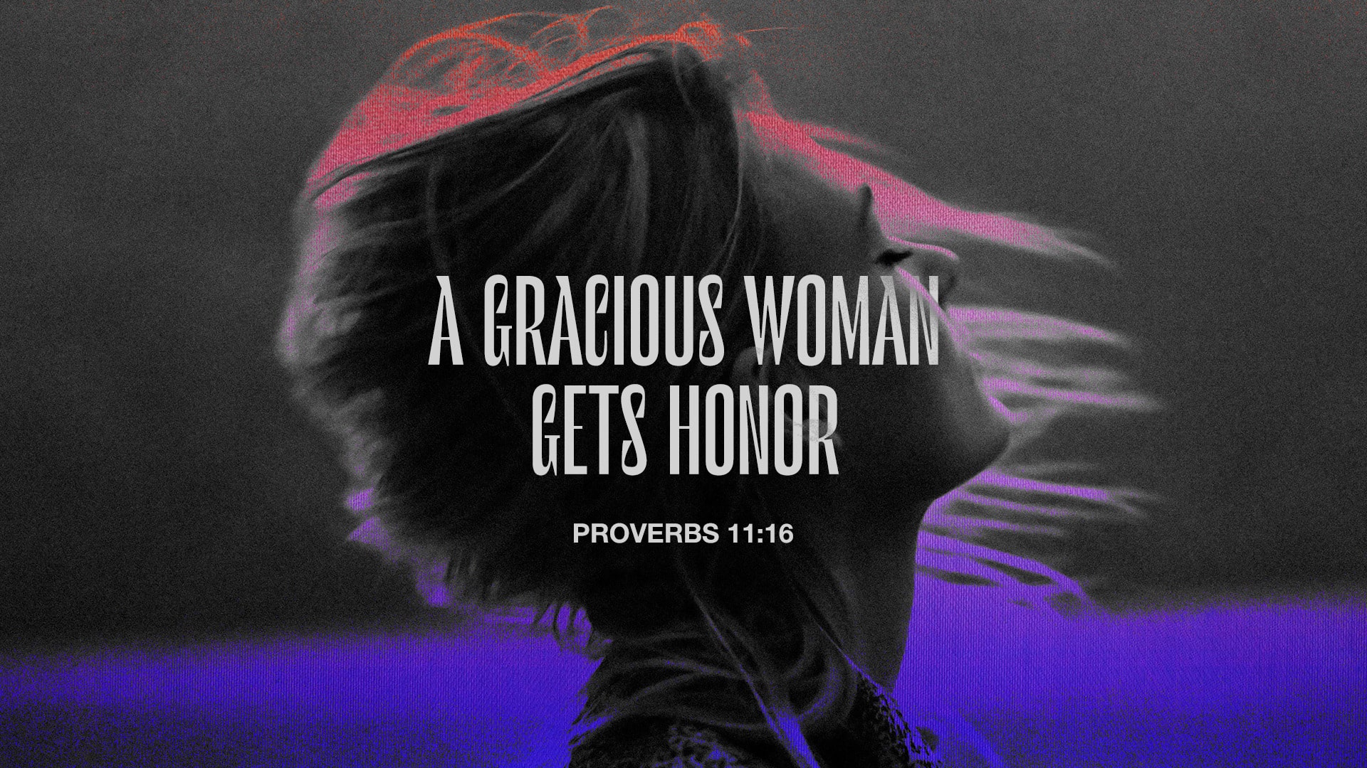 Social Graphics: A Gracious Woman - Church Visuals
