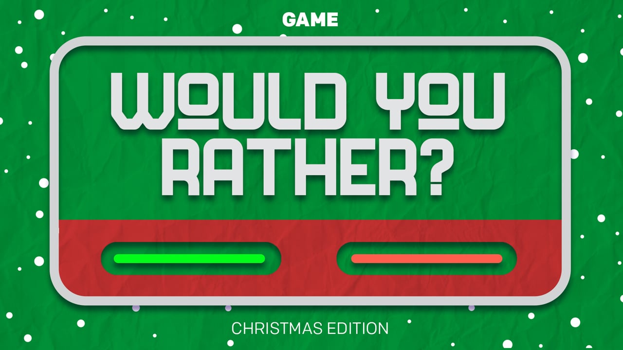 Game: Would You Rather? - Christmas Edition Slide-Based Game - Church ...