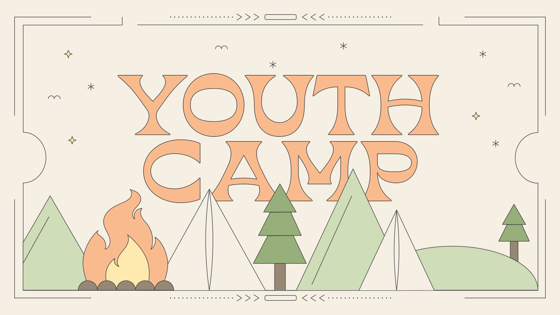 Ministry Graphics: Youth Camp - Church Visuals