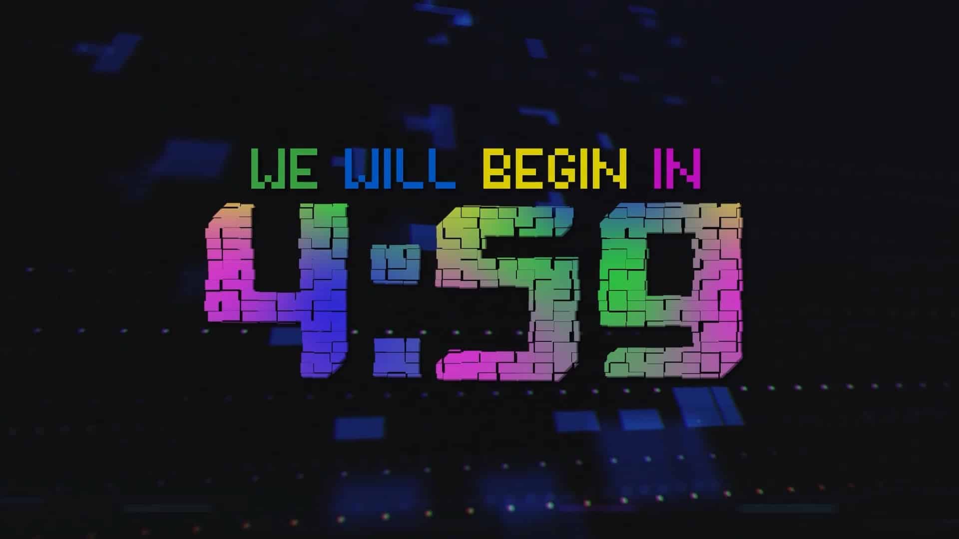 Countdown: Block Breaker Retro Countdown - Church Visuals
