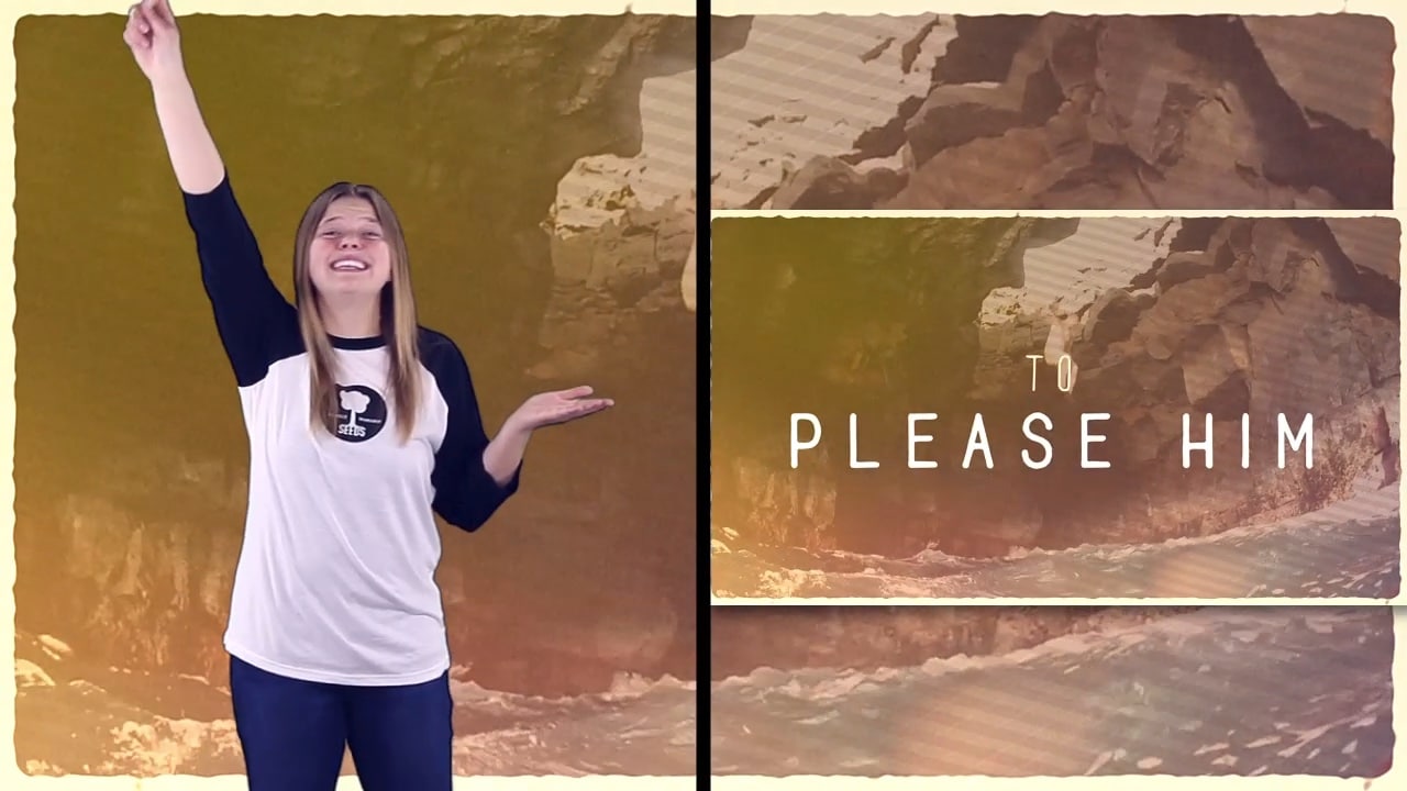 Worship Video: By Faith: Hand Motions - Church Visuals