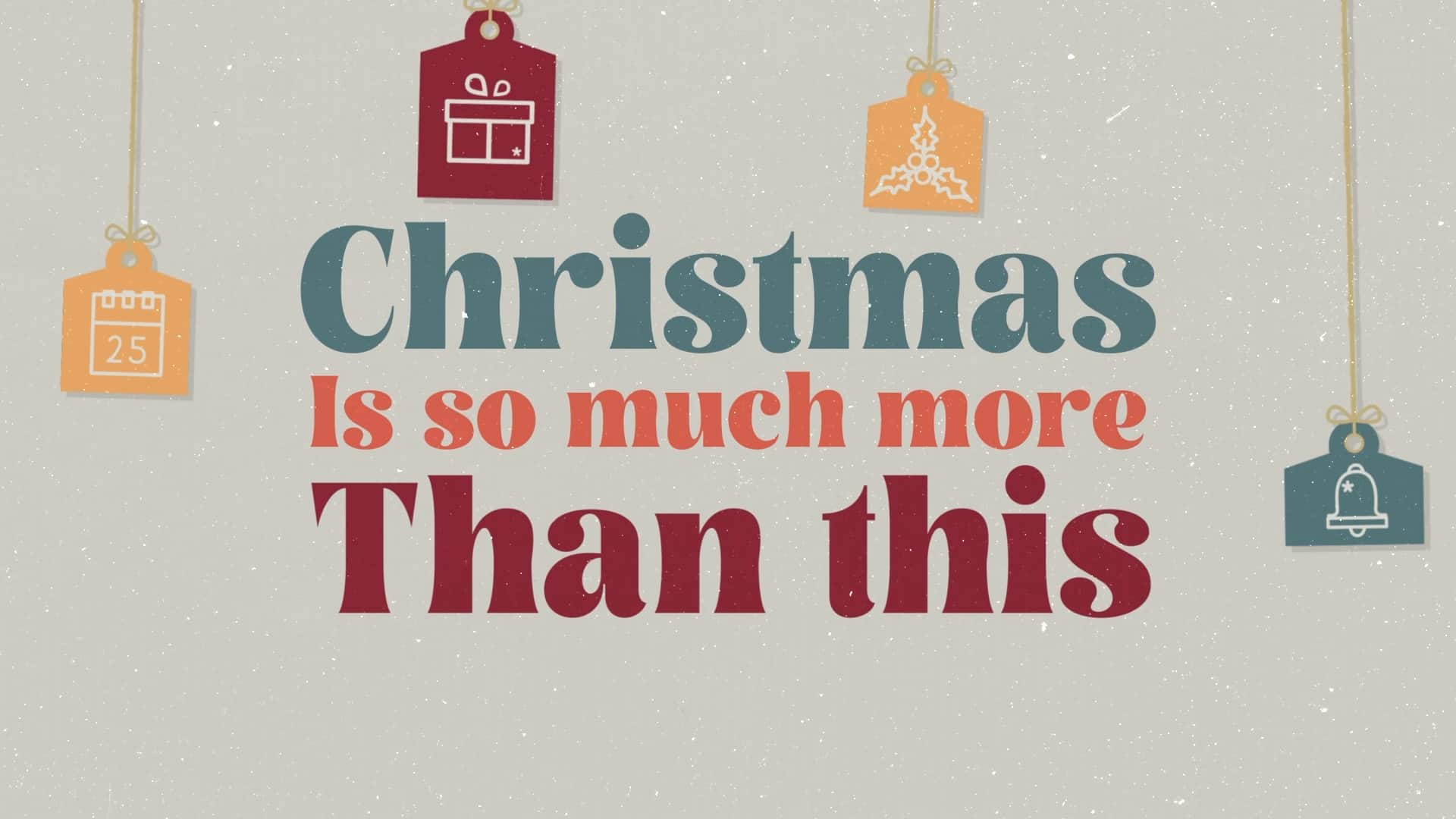 Mini-Movie: Christmas Is - Church Visuals