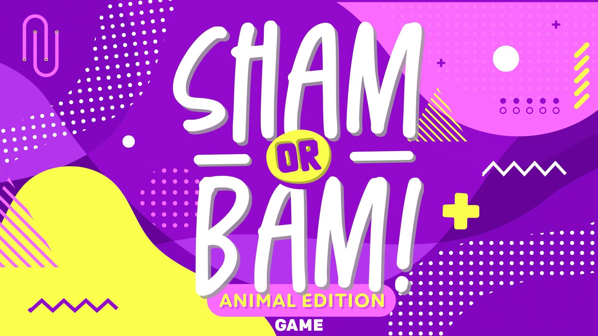 Game: SHAM OR BAM - Animal Edition Game - Church Visuals