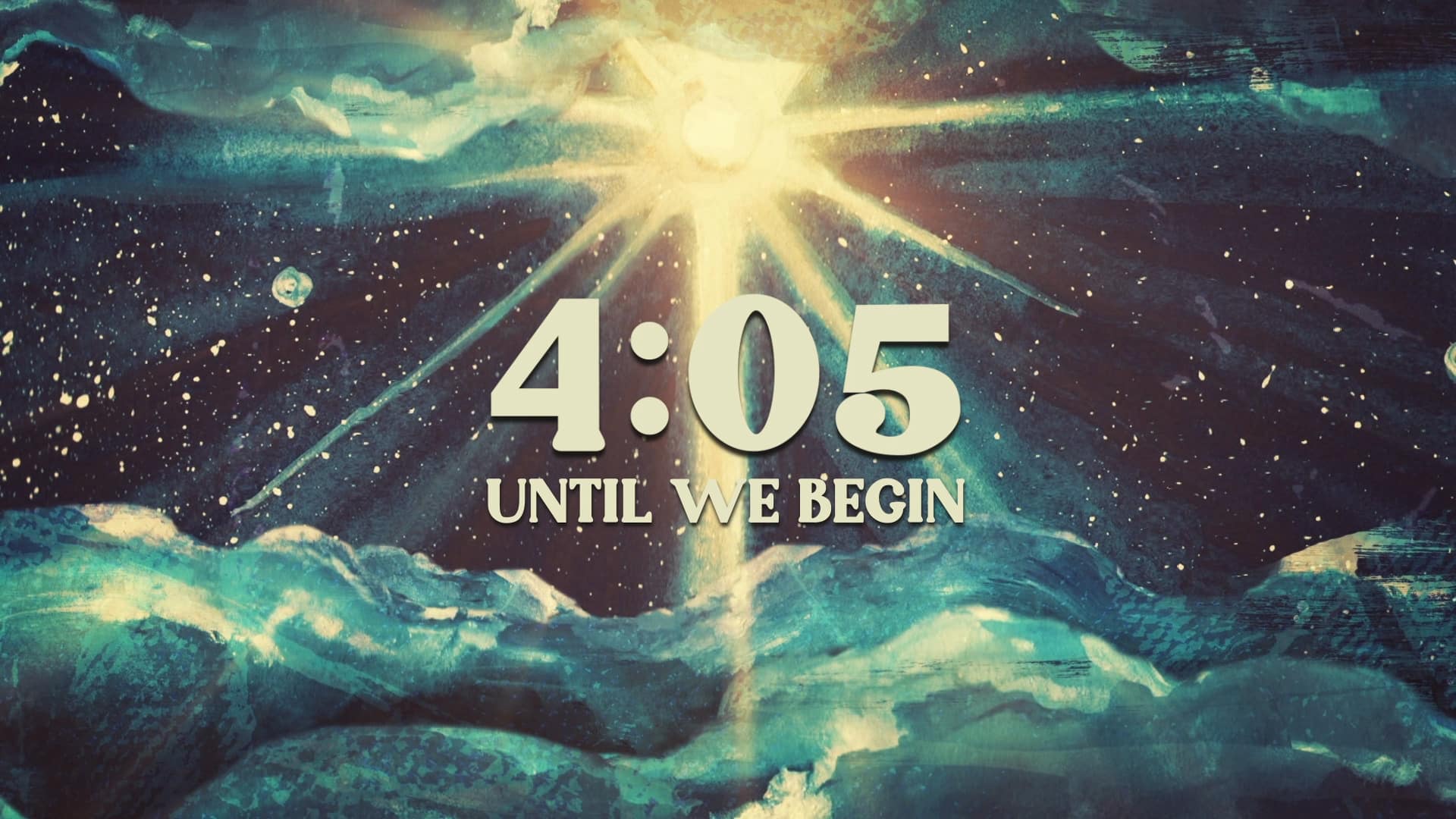 Countdown: Christmas Star - Church Visuals