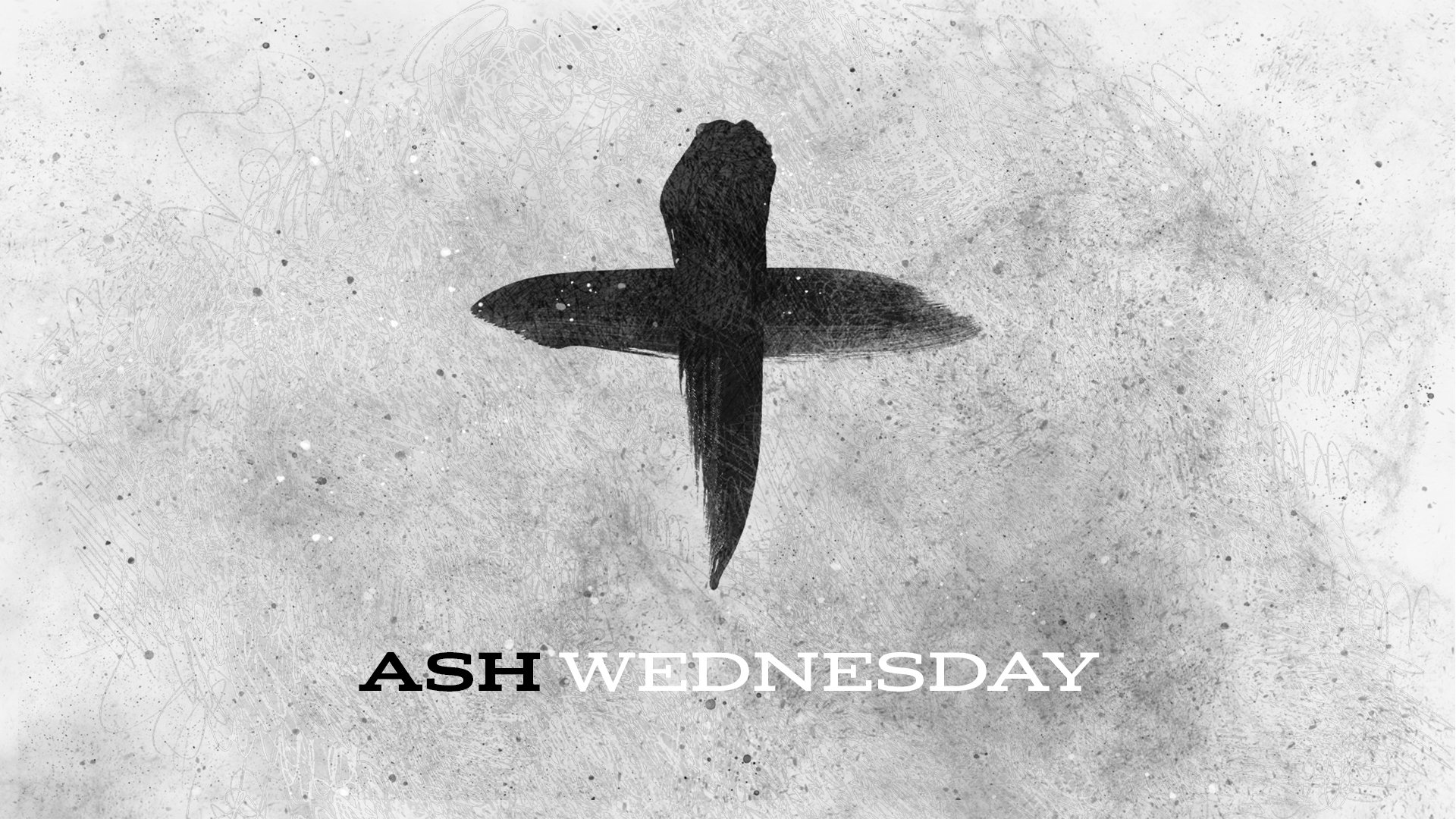 Ministry Graphics: Ash Wednesday - Church Visuals