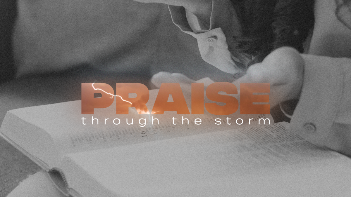 Social Graphics: Praise Through The Storm - Church Visuals