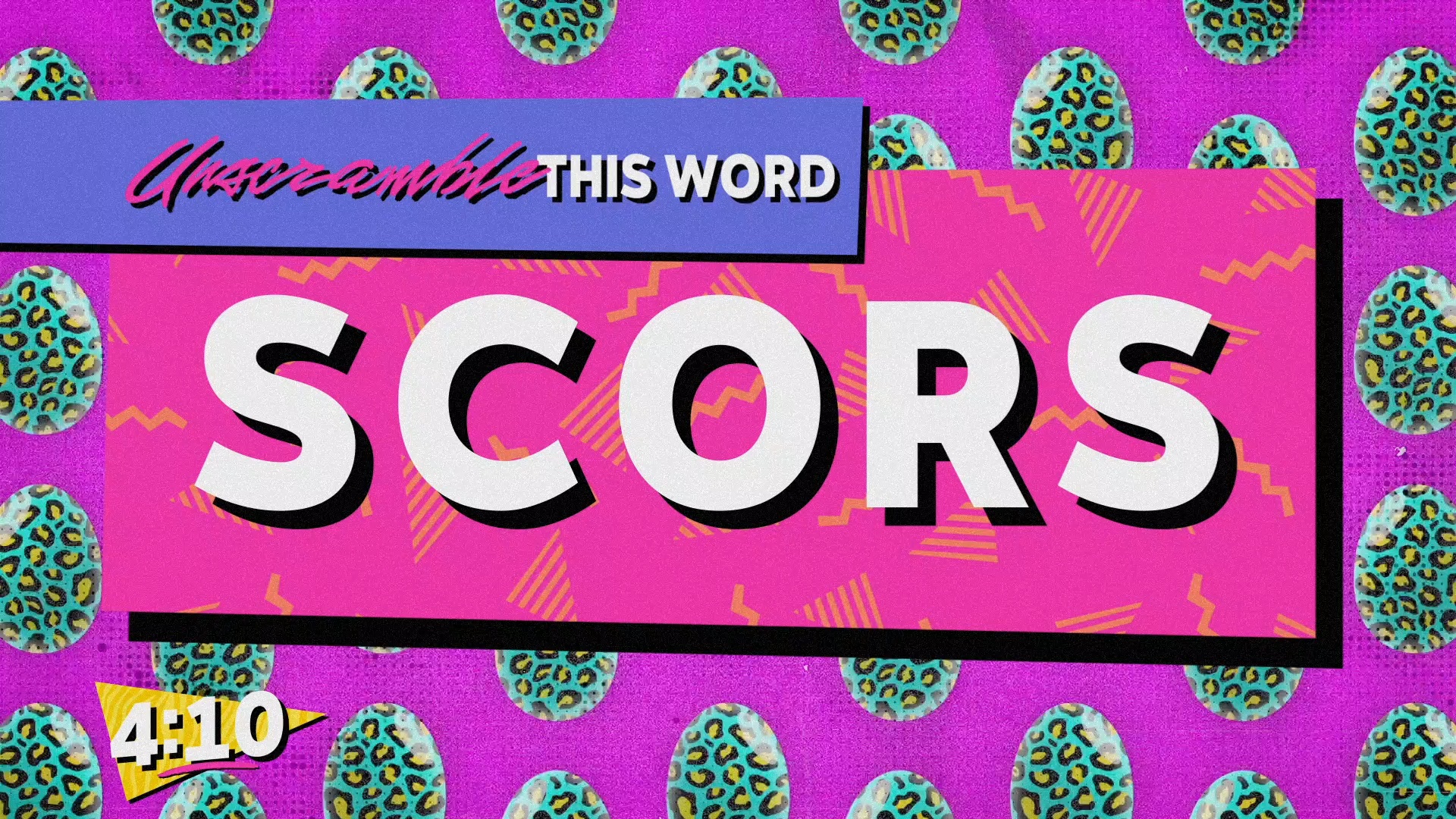 Countdown: 90s Easter Interactive Countdown - Church Visuals