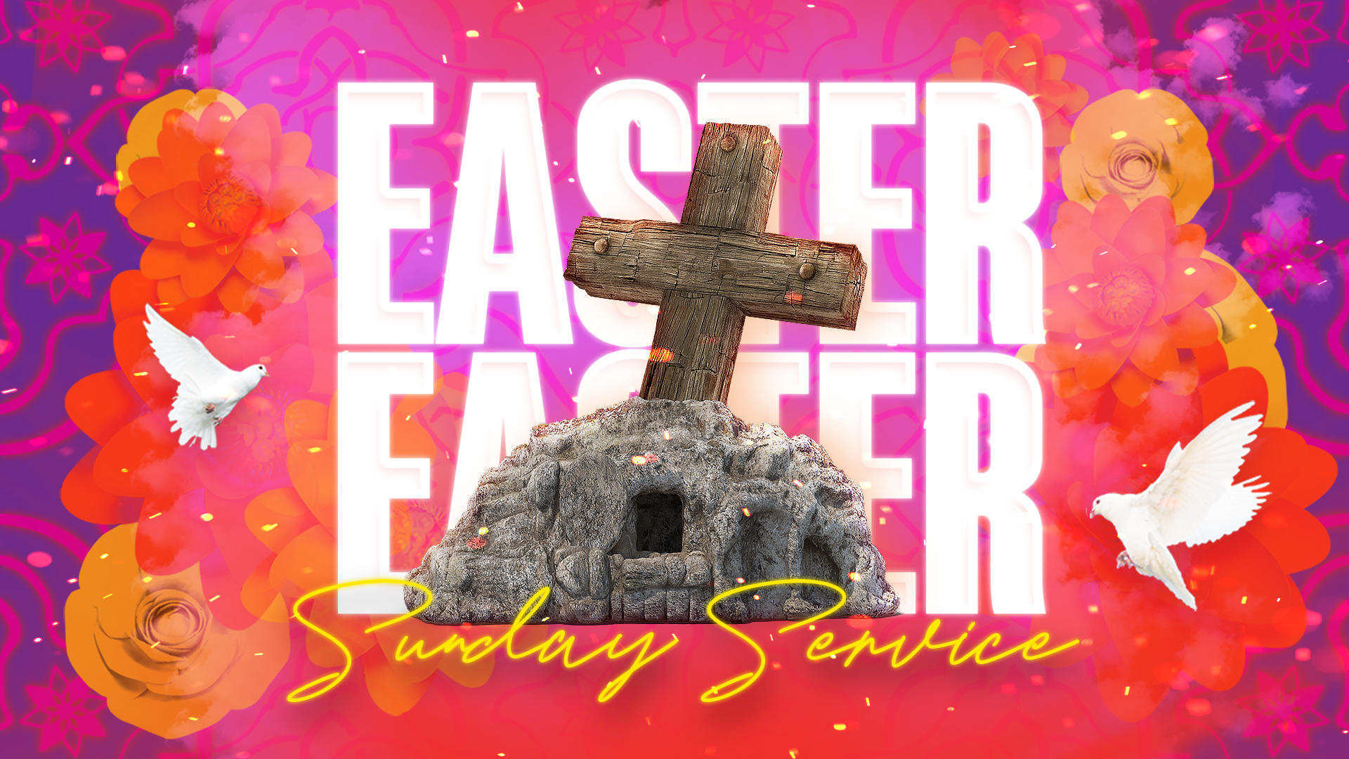 Easter Sermon Series Videos & Graphics - Church Visuals