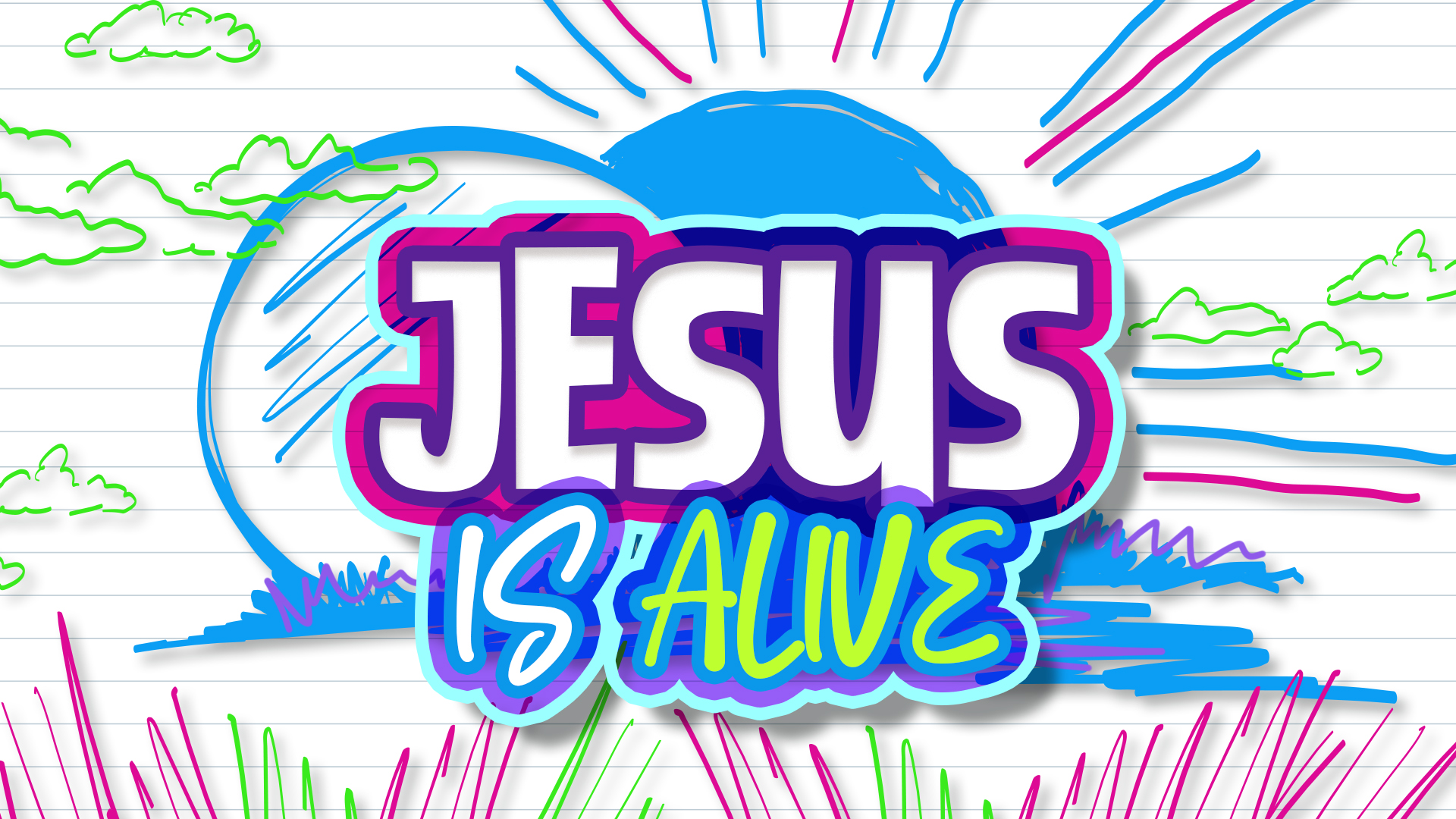 Jesus Is Alive Clip Art