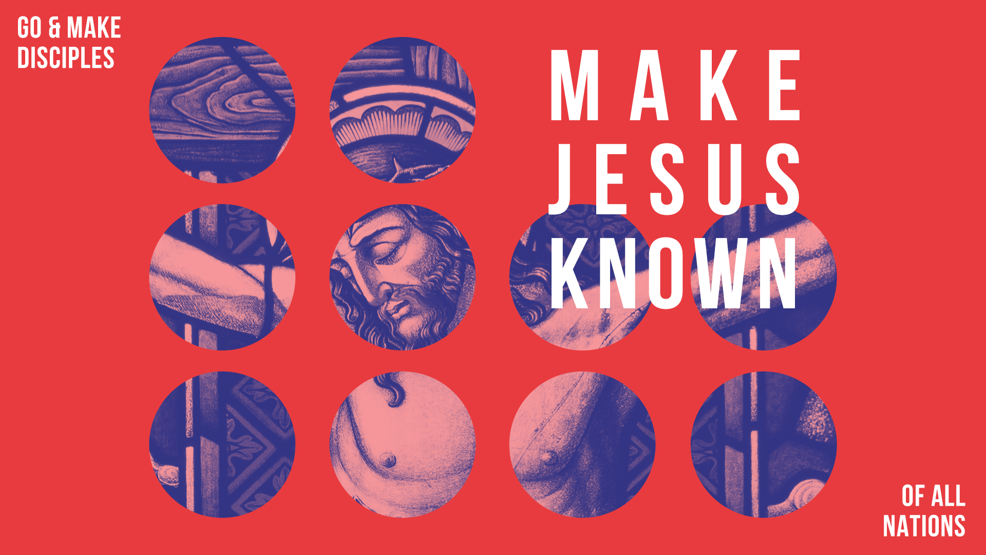 Sermon Series: Make Jesus Known - Church Visuals
