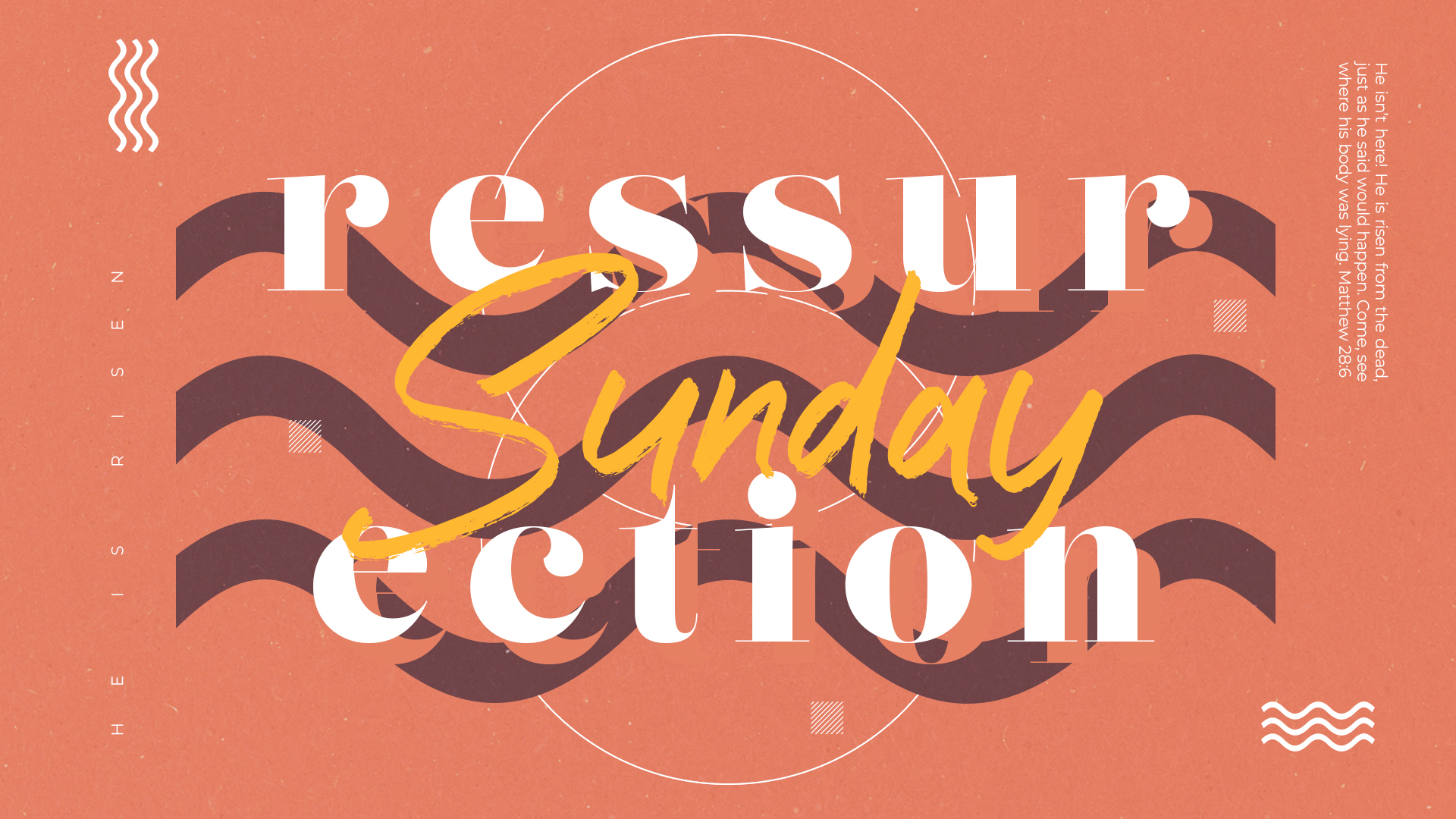 Ministry Graphics: Resurrection Sunday - Church Visuals