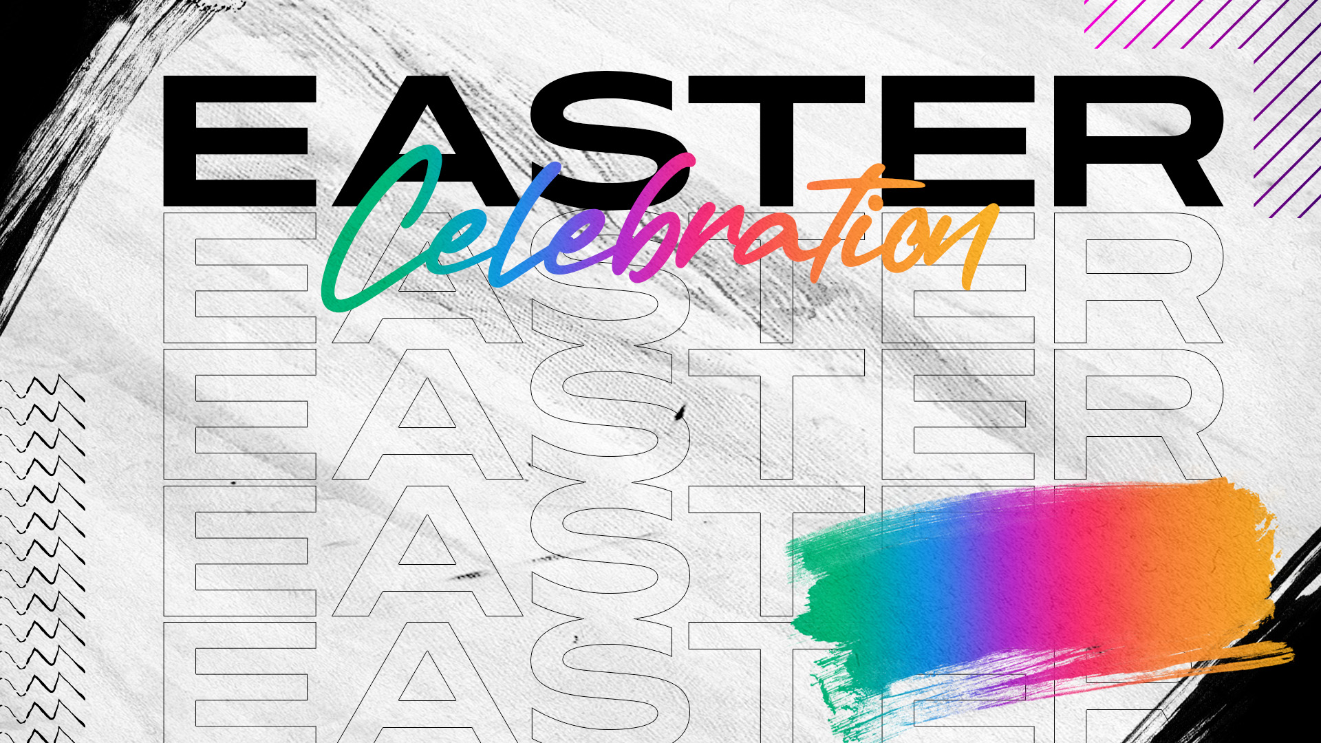 Ministry Graphics: Easter At Your Church - Church Visuals