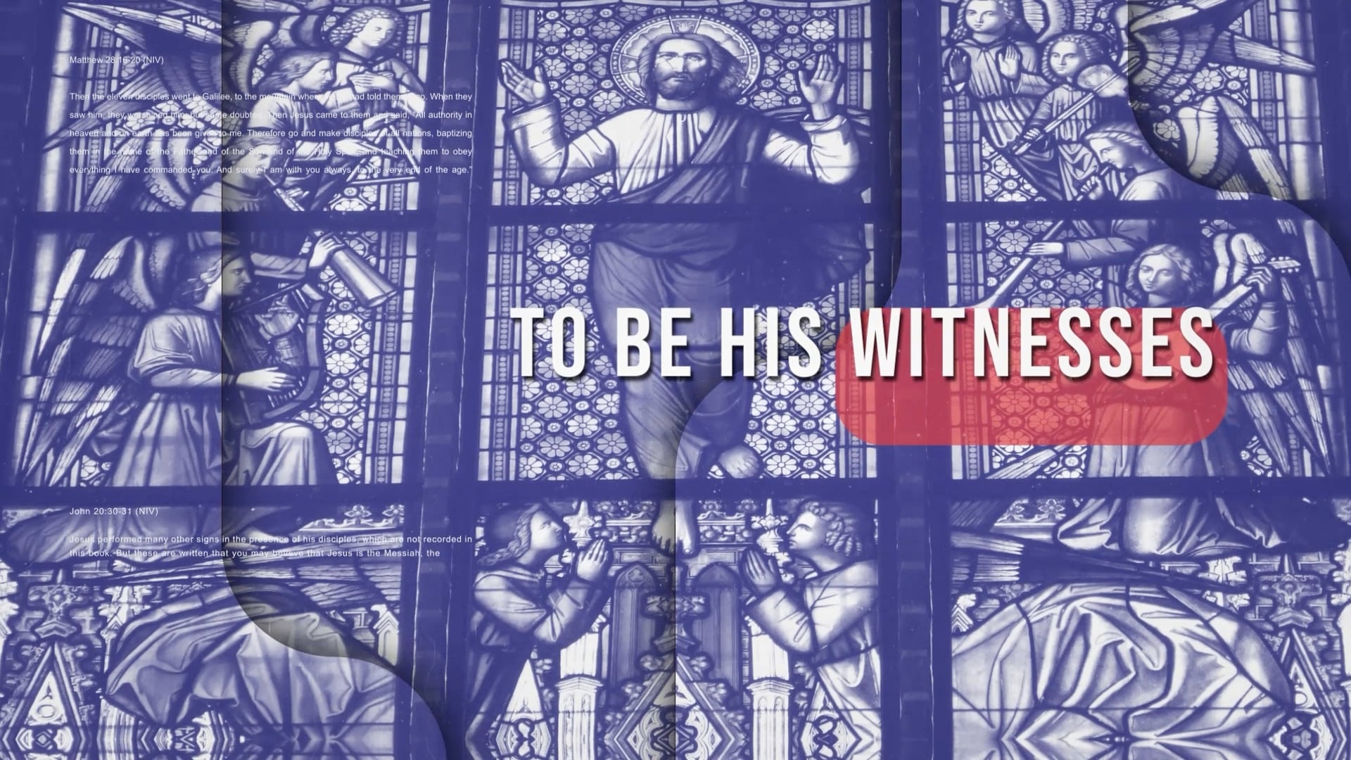 Sermon Bumper: Make Jesus Known - Church Visuals
