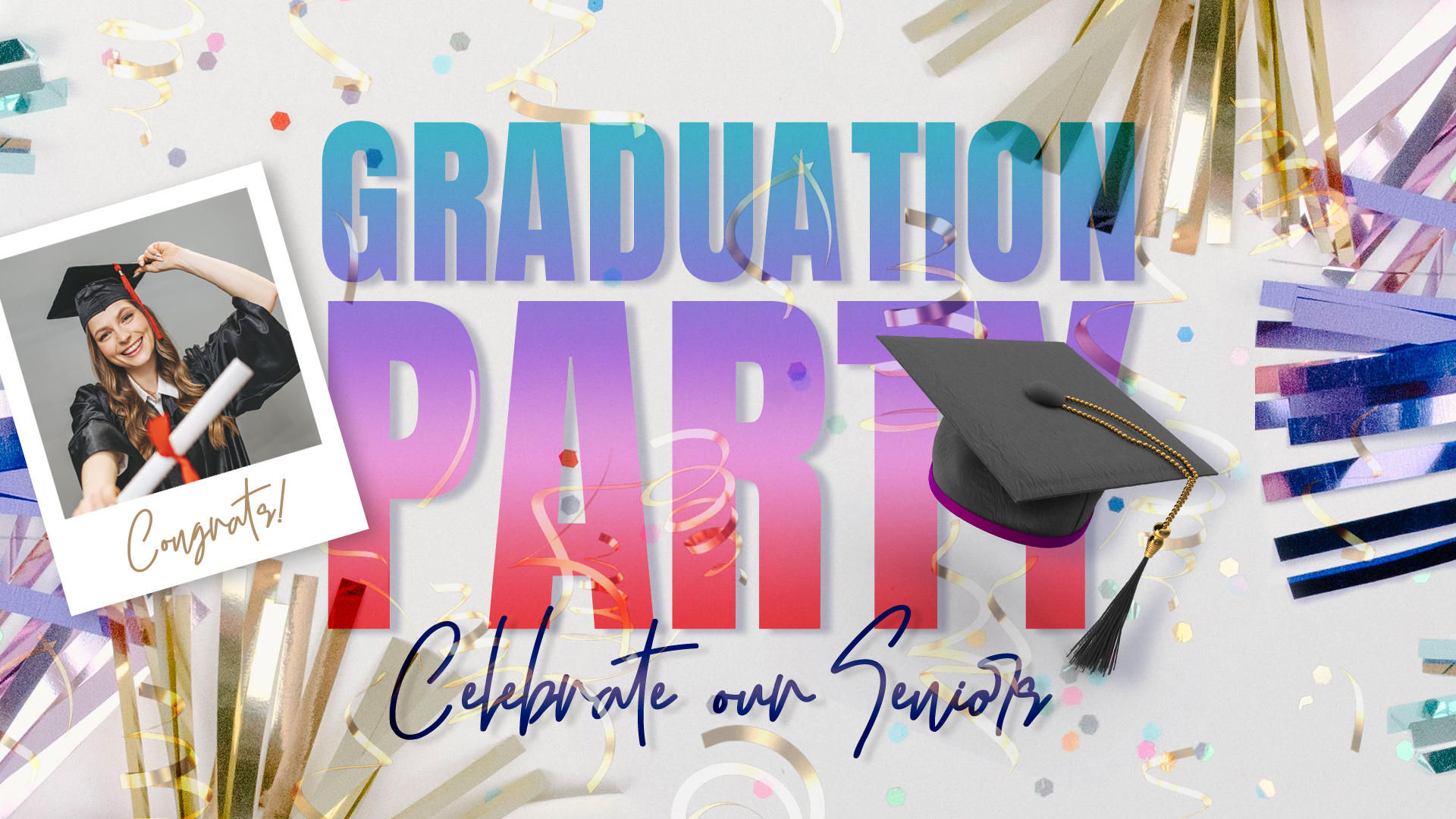 Ministry Graphics: Graduation Party - Celebrate Our Seniors - Church ...