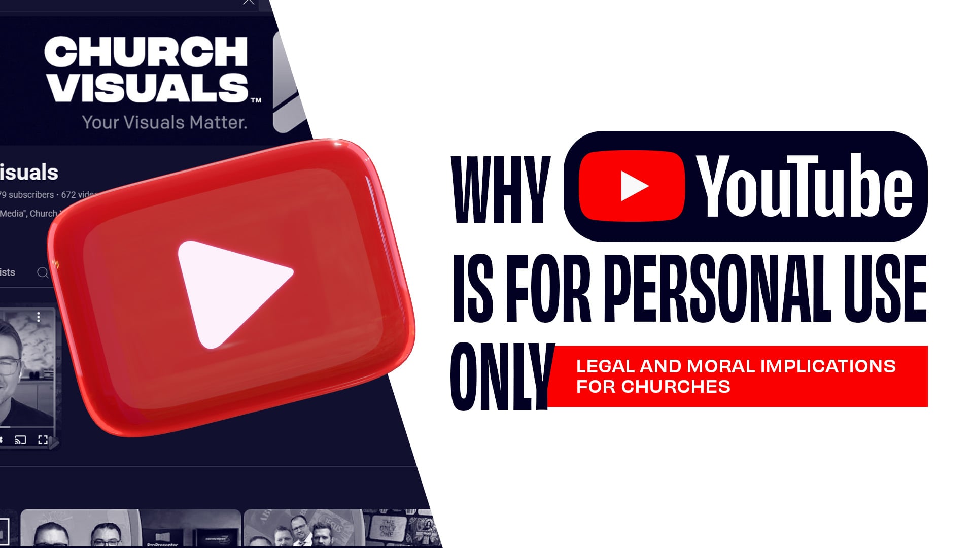 YouTube is for Personal Use Only: Legal and Moral Implications