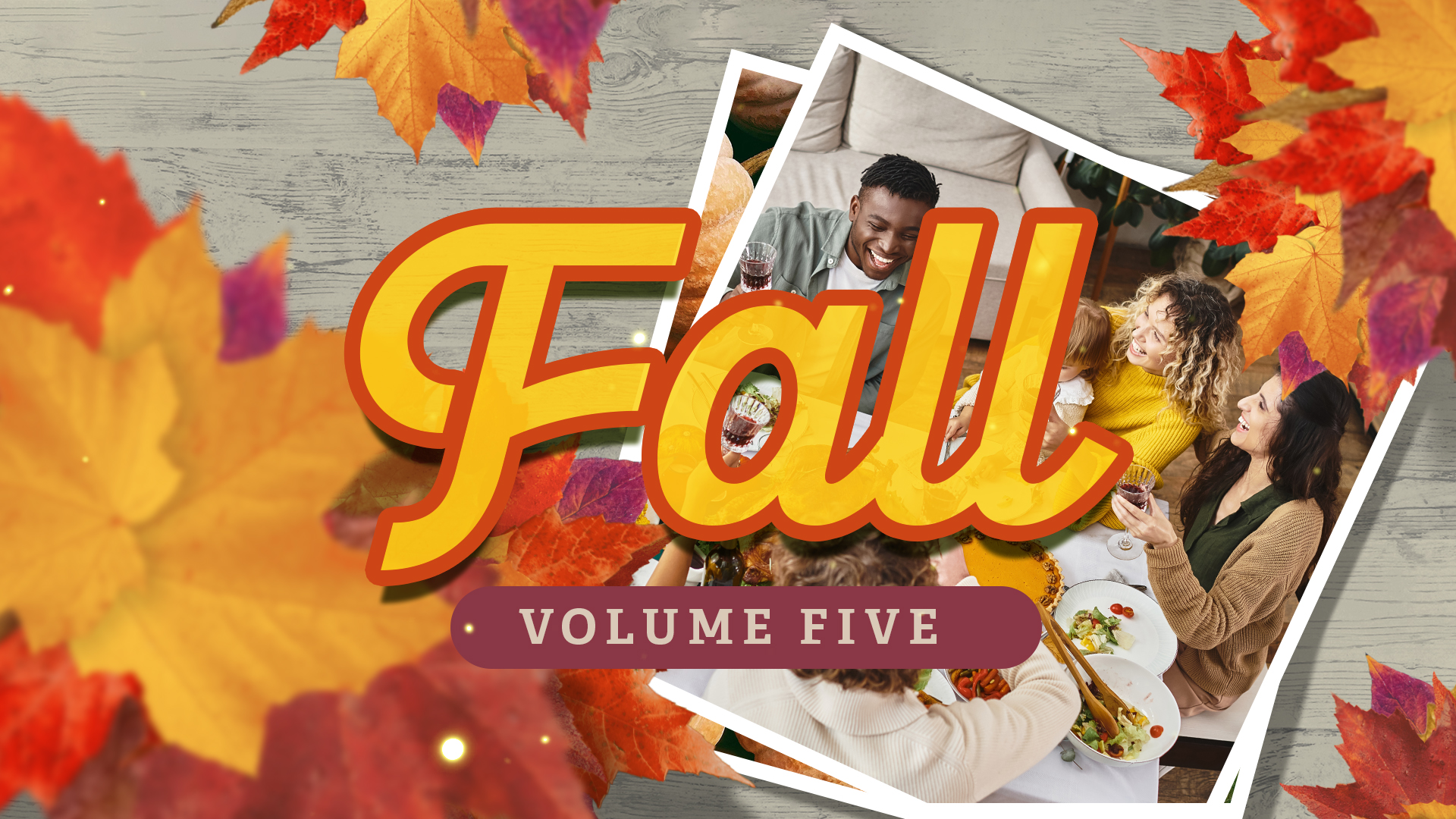 Motion Graphics: Fall: Volume Five - Church Visuals