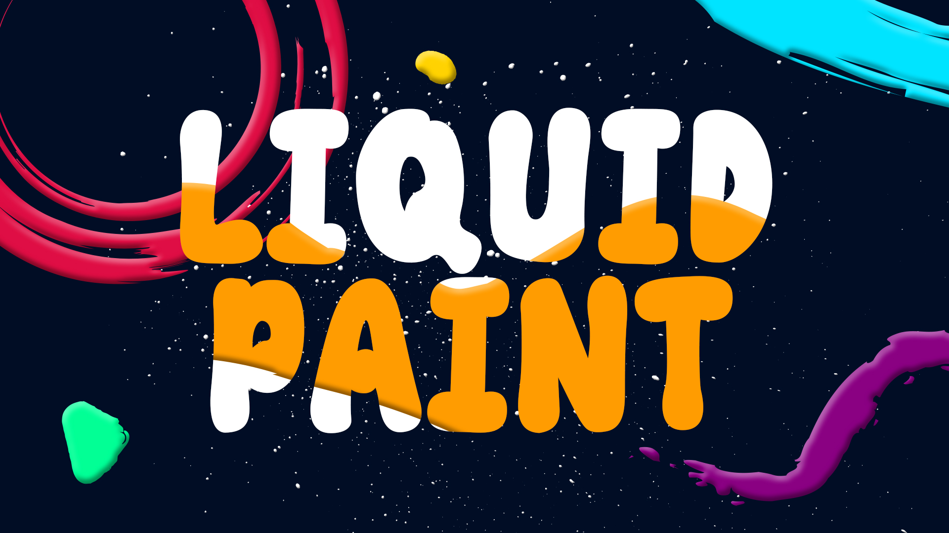 Motion Graphics: Liquid Paint - Church Visuals