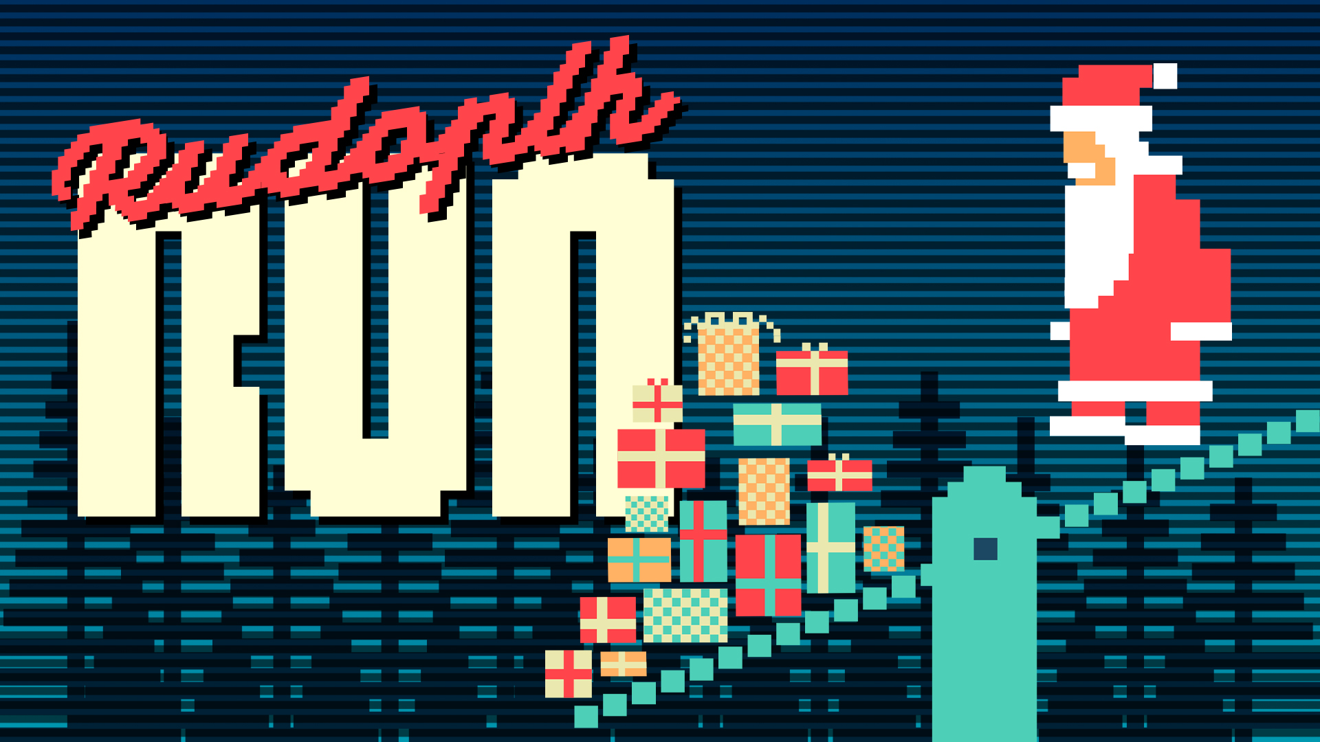 Game: Rudolph Run - Church Visuals