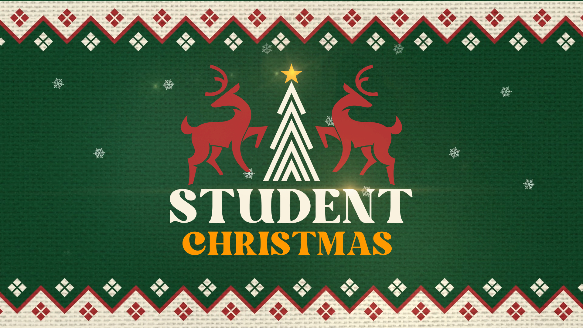 Motion Graphics: Student Christmas: Volume One - Church Visuals