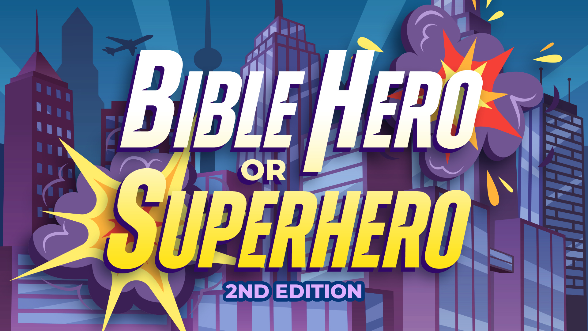 Game: Bible or Superhero: 2nd Edition - Church Visuals