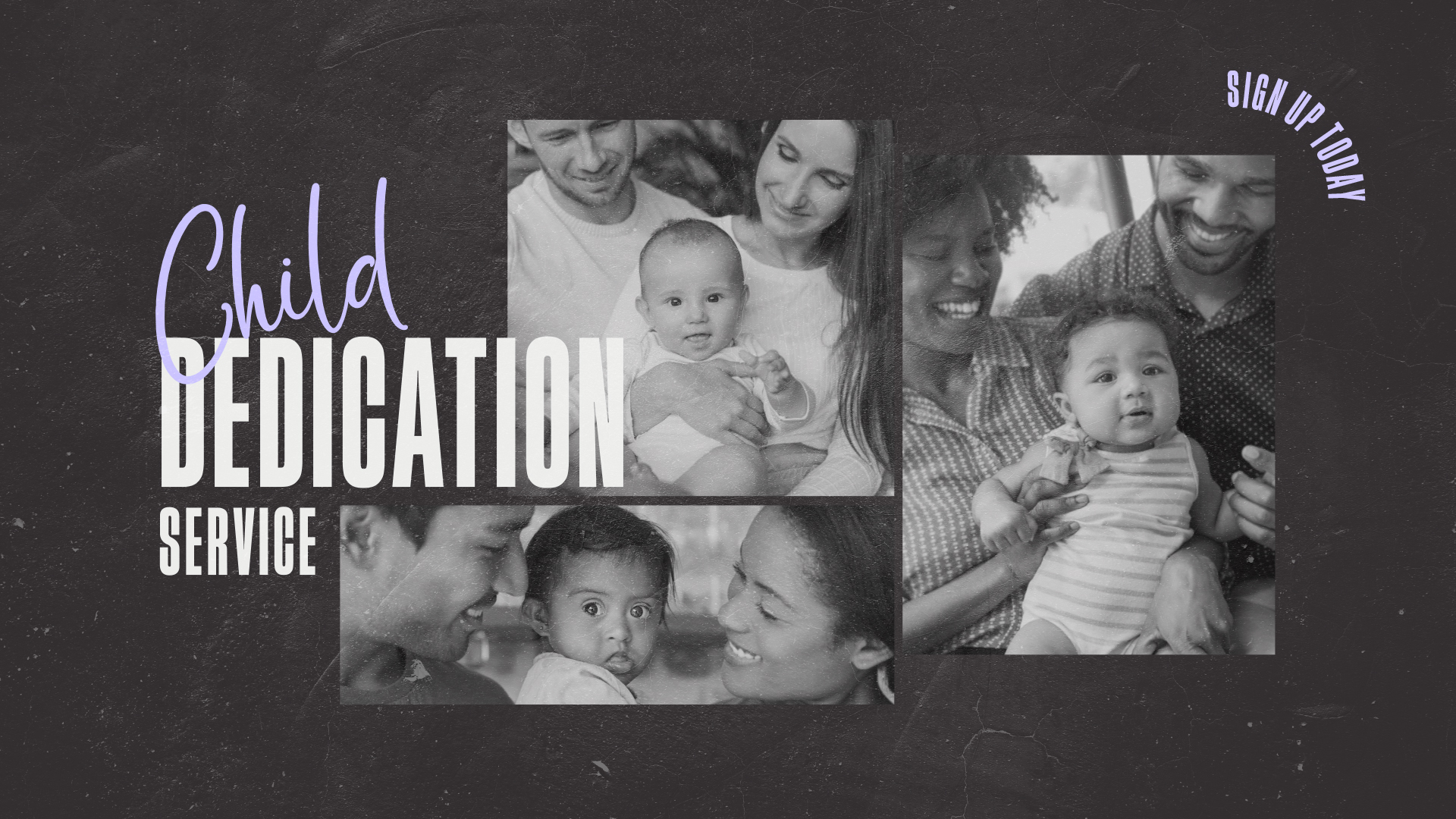 Ministry Graphics: Child Dedication Service - Church Visuals