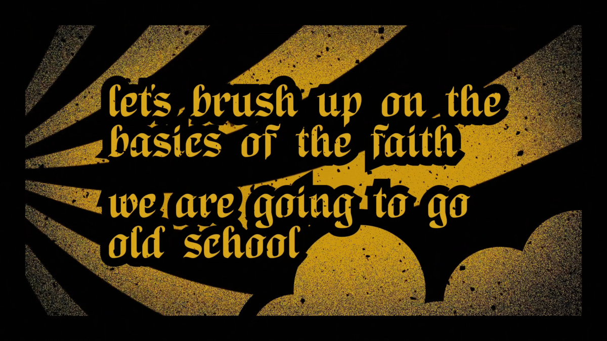Game: Going Old School - Church Visuals