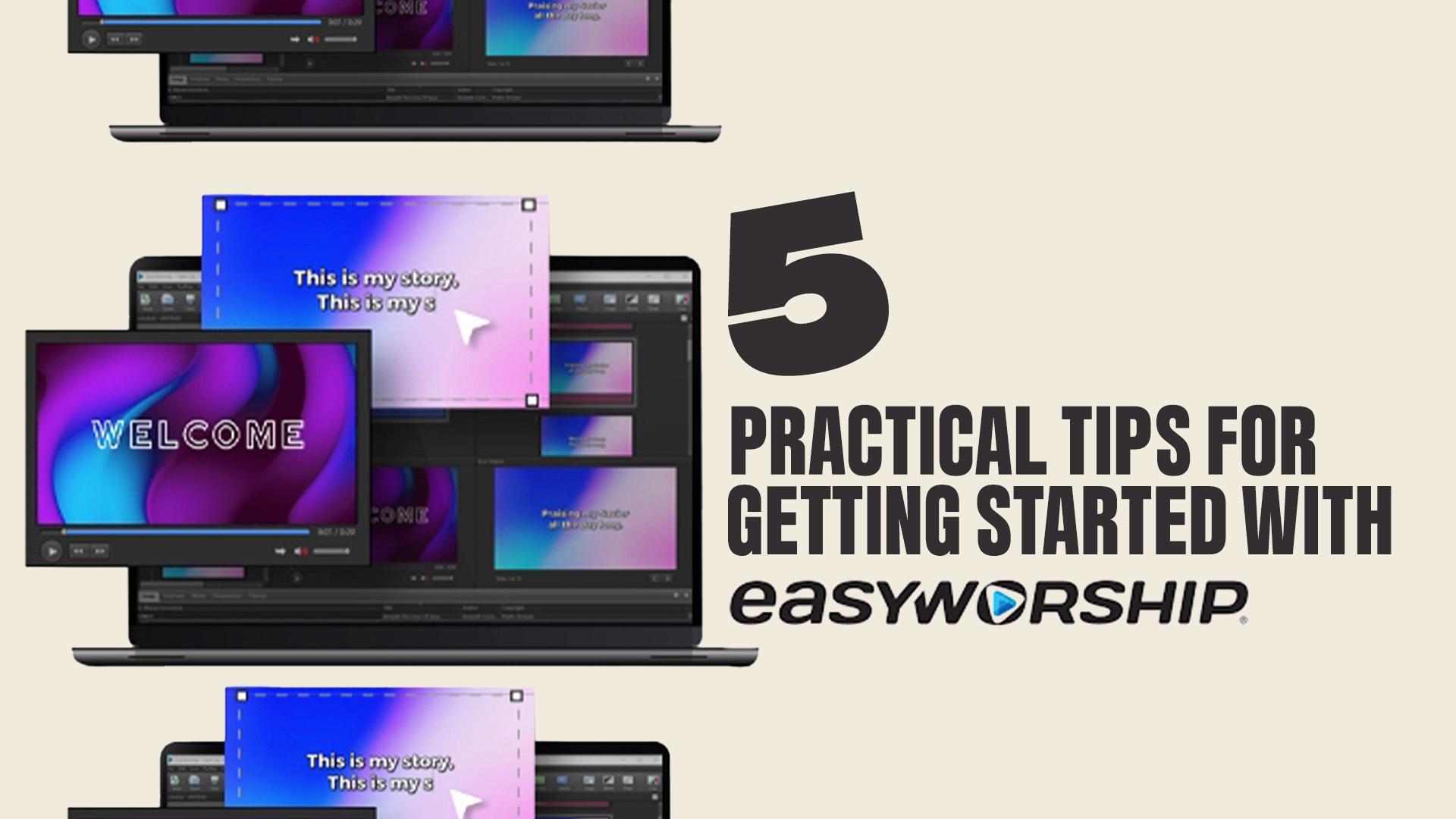 Tips for Getting Started with EasyWorship