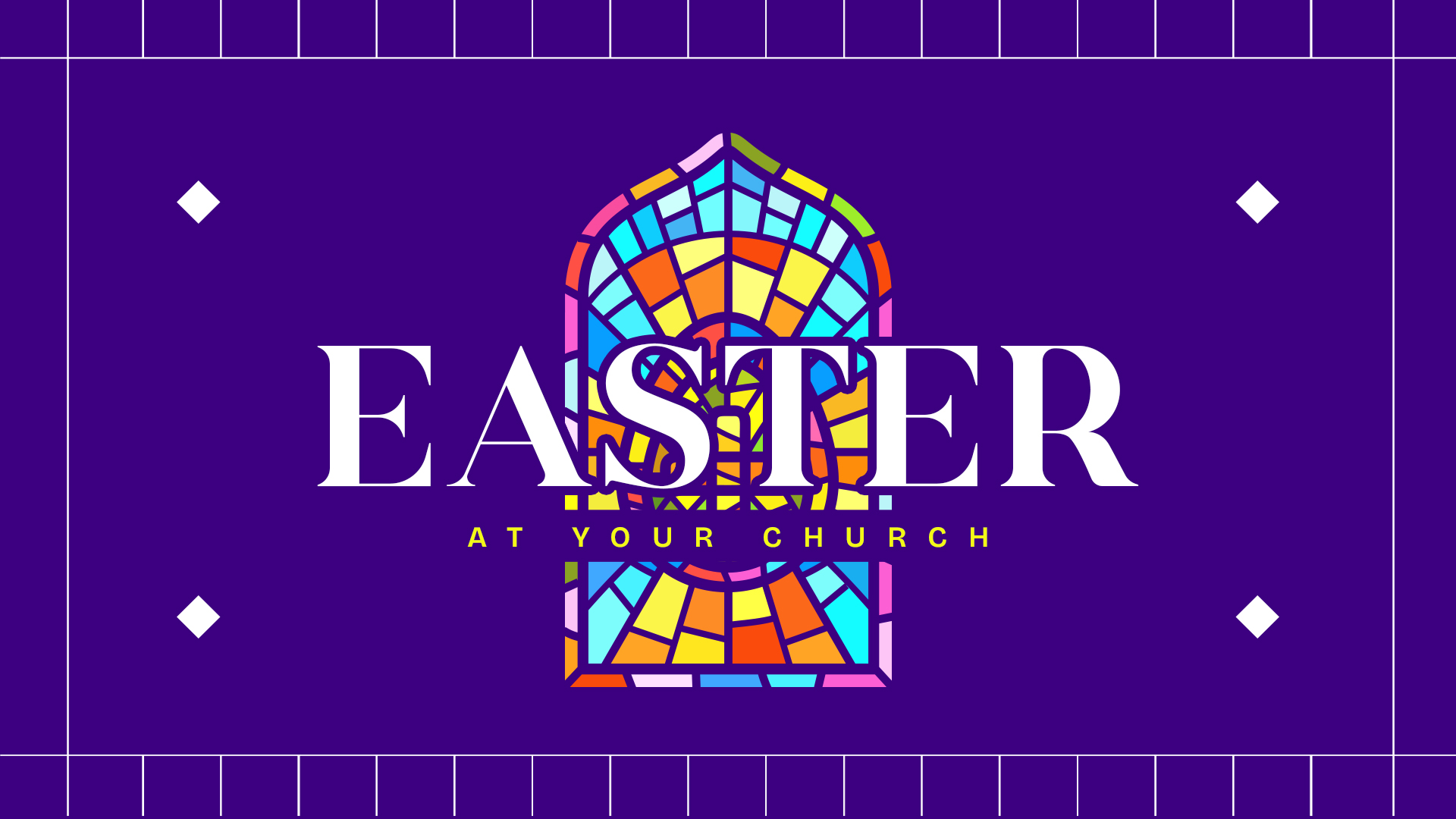 Ministry Graphics: Easter Weekend Celebration - Church Visuals